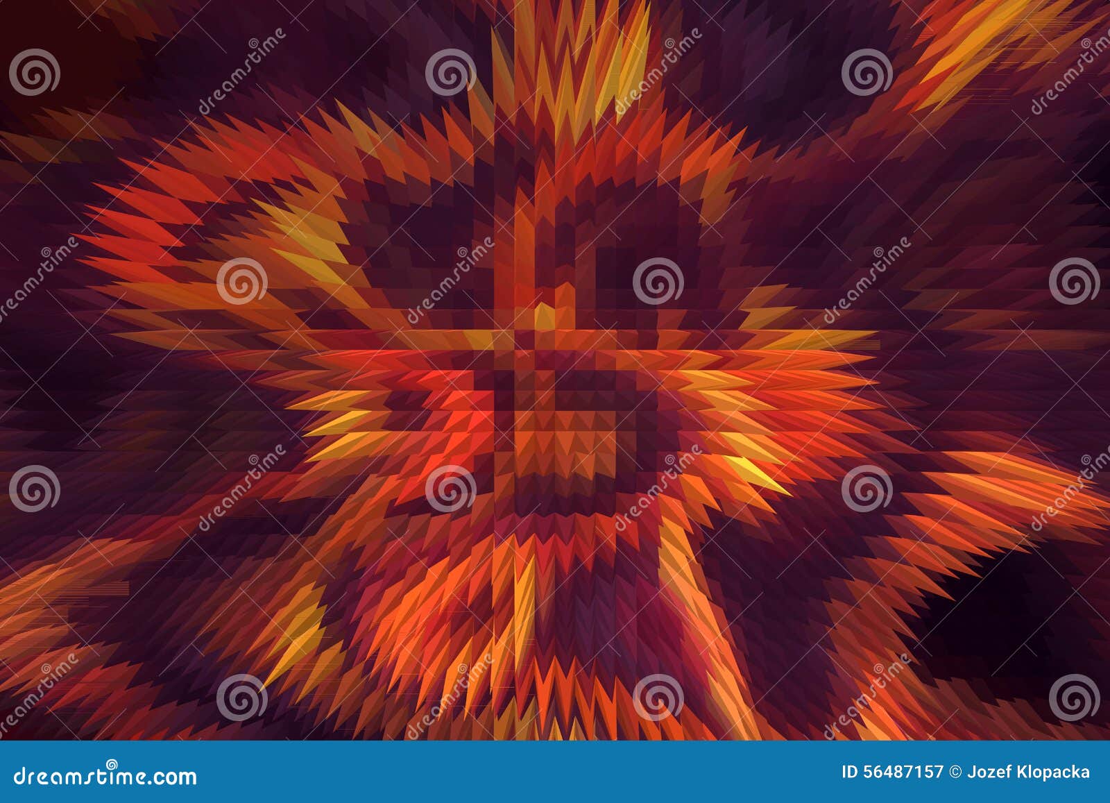 An Eye With Pyramid In Fire On Background. Alchemy Masonic Symbol ...