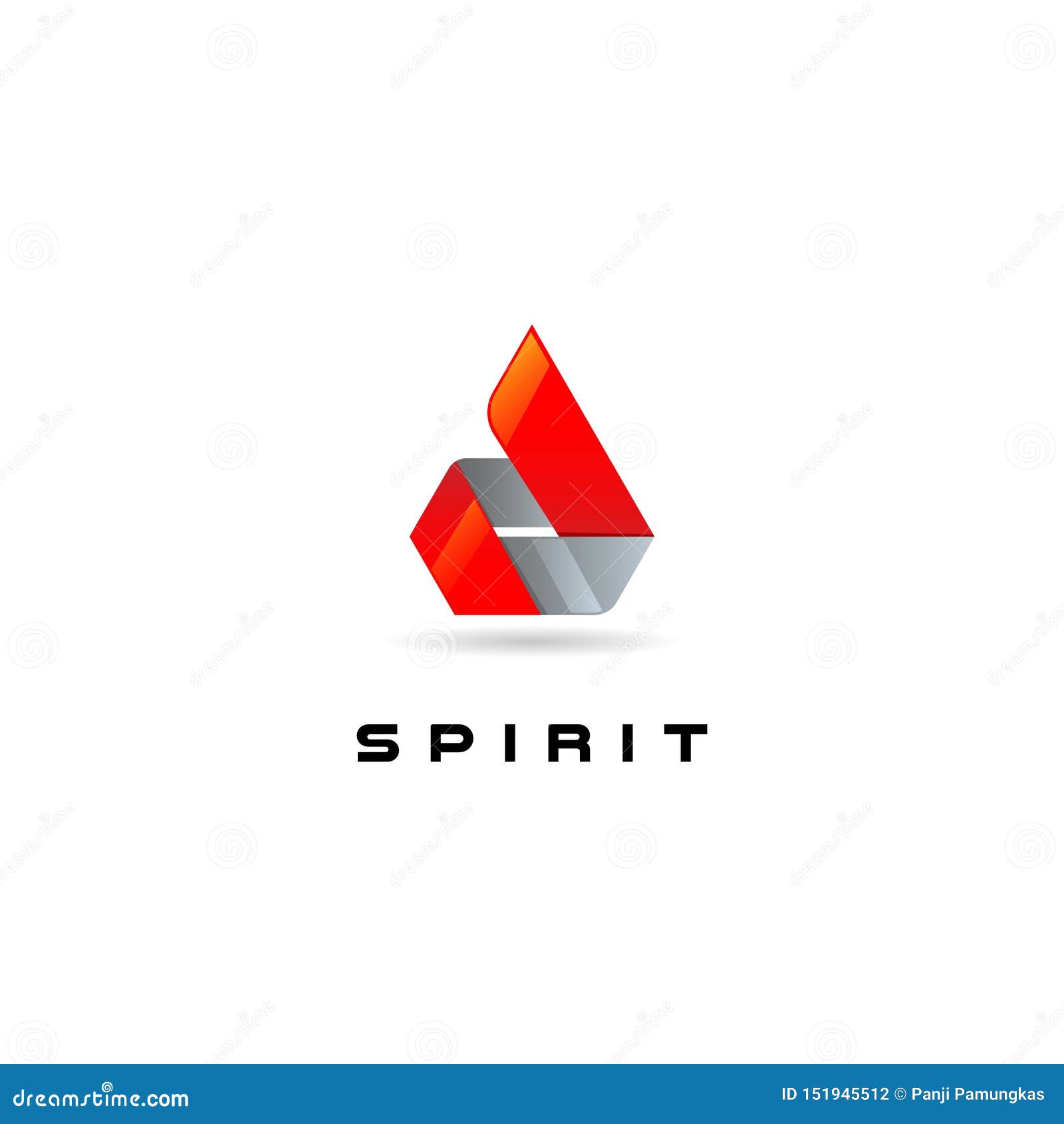 Abstract Fire Geometric Shape Logo Sign Symbol Icon Stock Illustration ...
