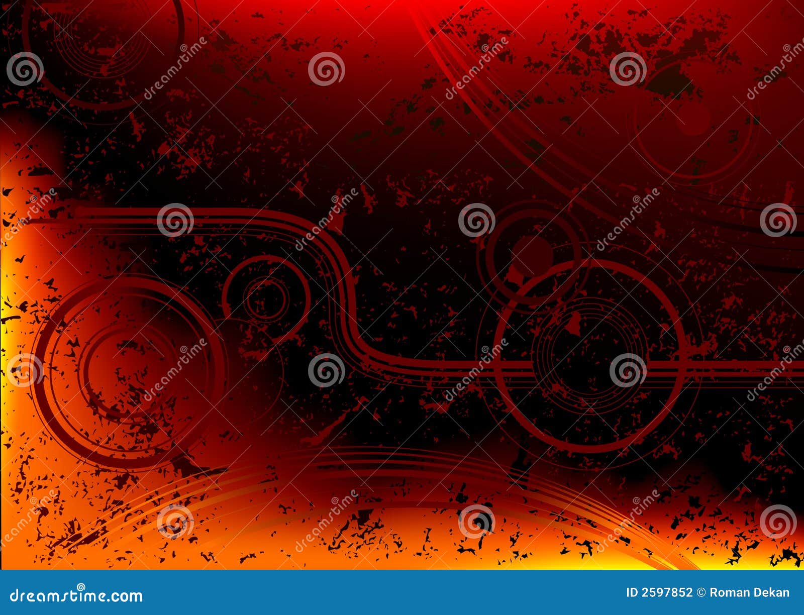 Abstract fire grunge stock vector. Illustration of line - 2597852