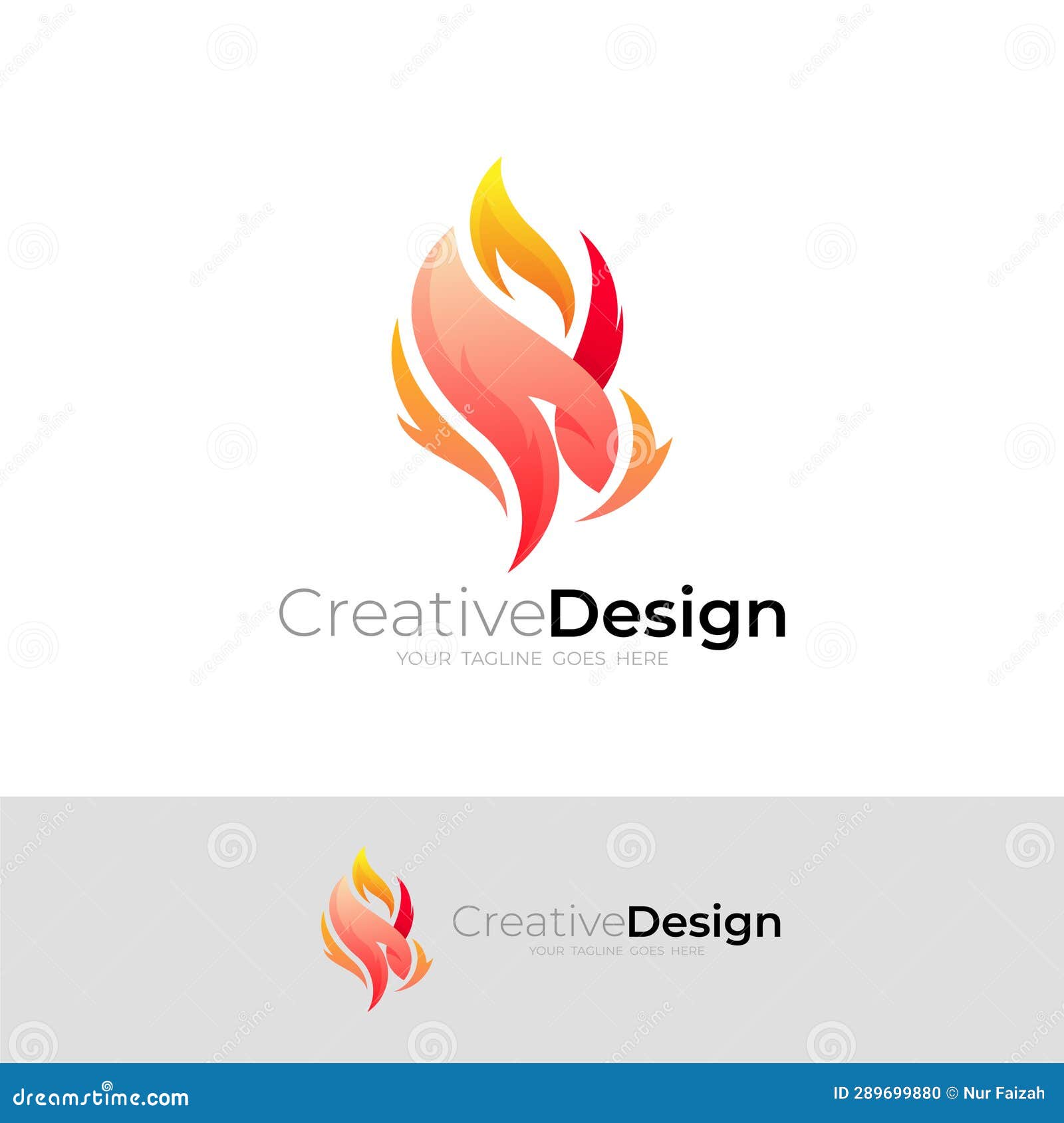 Abstract Fire Logo Template, Red Color Design, Barbecue Icons Stock ...