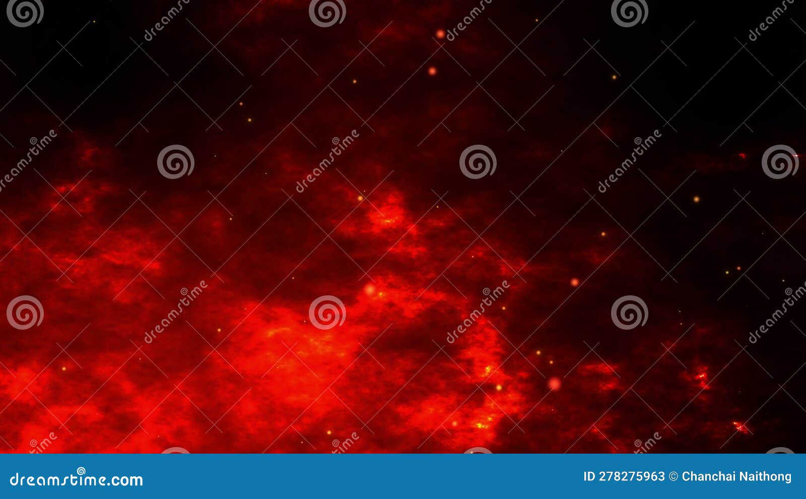 Abstract Fire Particle Background Animation. Flame Hot Energy. Stock ...