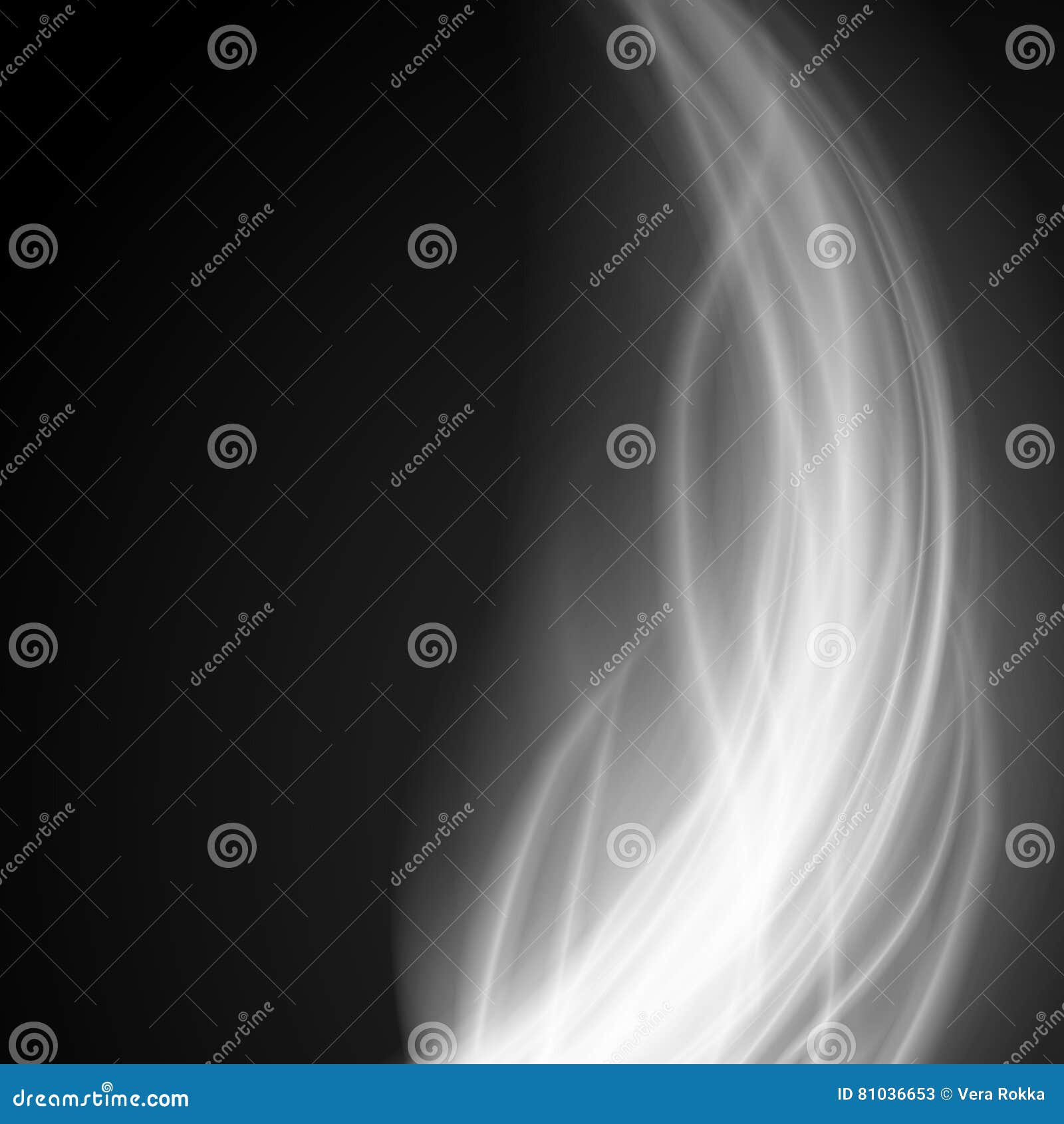 Abstract Fire Smoke Light on Black Background Illustration. Stock ...