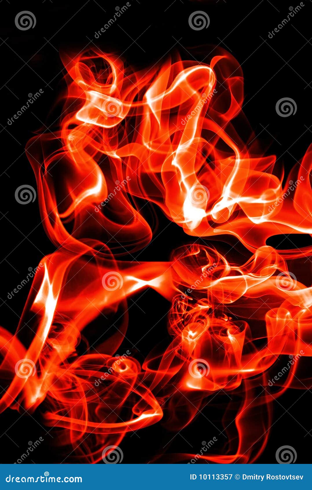Abstract fire waves stock image. Image of black, flame - 10113357