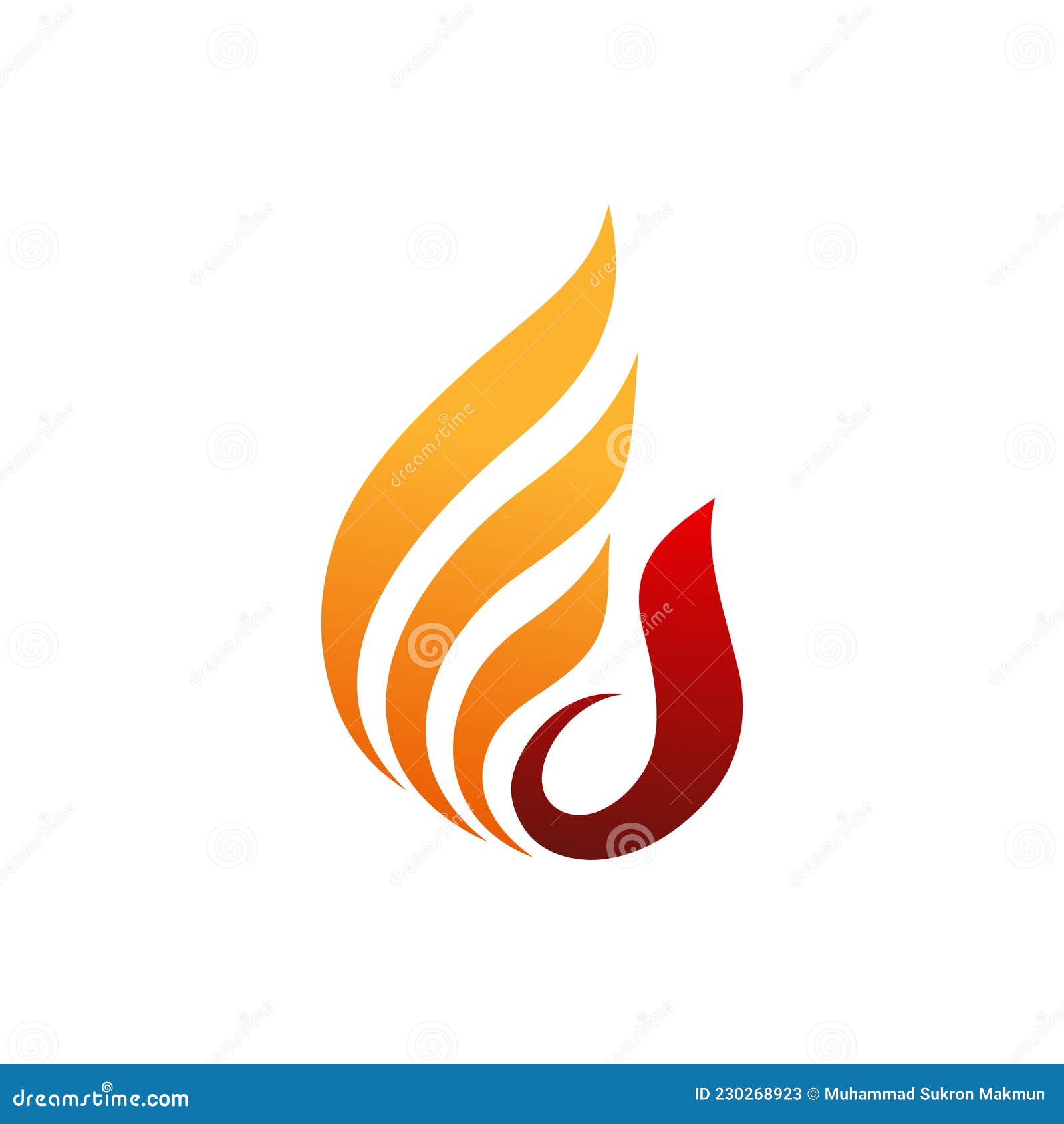 Abstract Fire Wing Logo Icon Stock Vector - Illustration of background ...