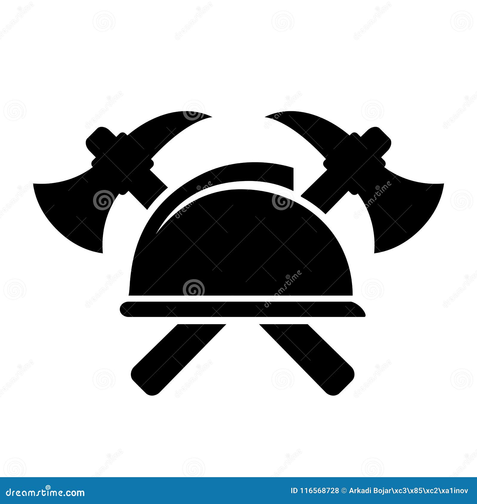 Abstract Firefighting Vector Symbol Stock Vector - Illustration of ...