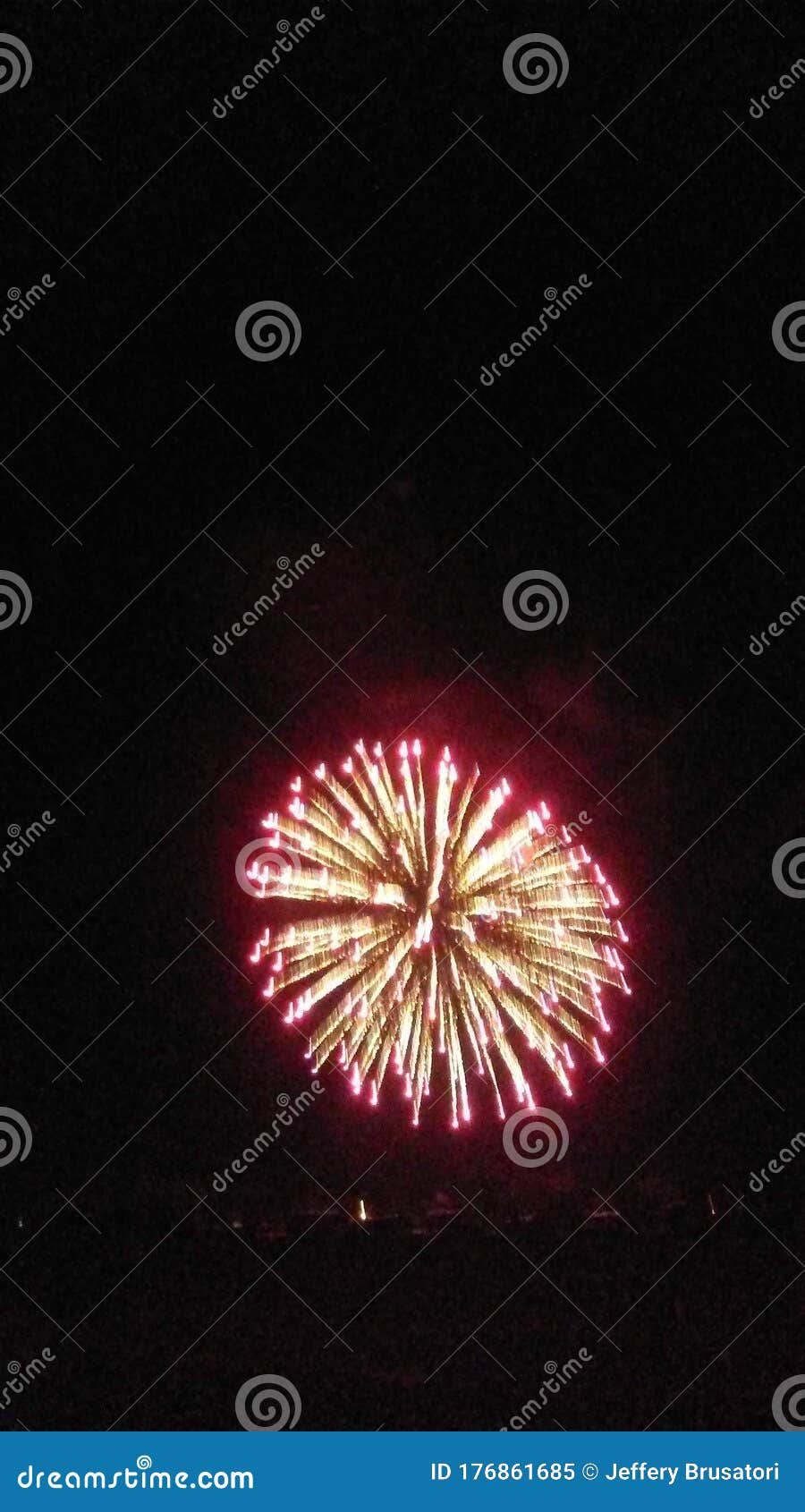 Abstract Fireworks Display Nine Stock Image - Image of abstract, years ...