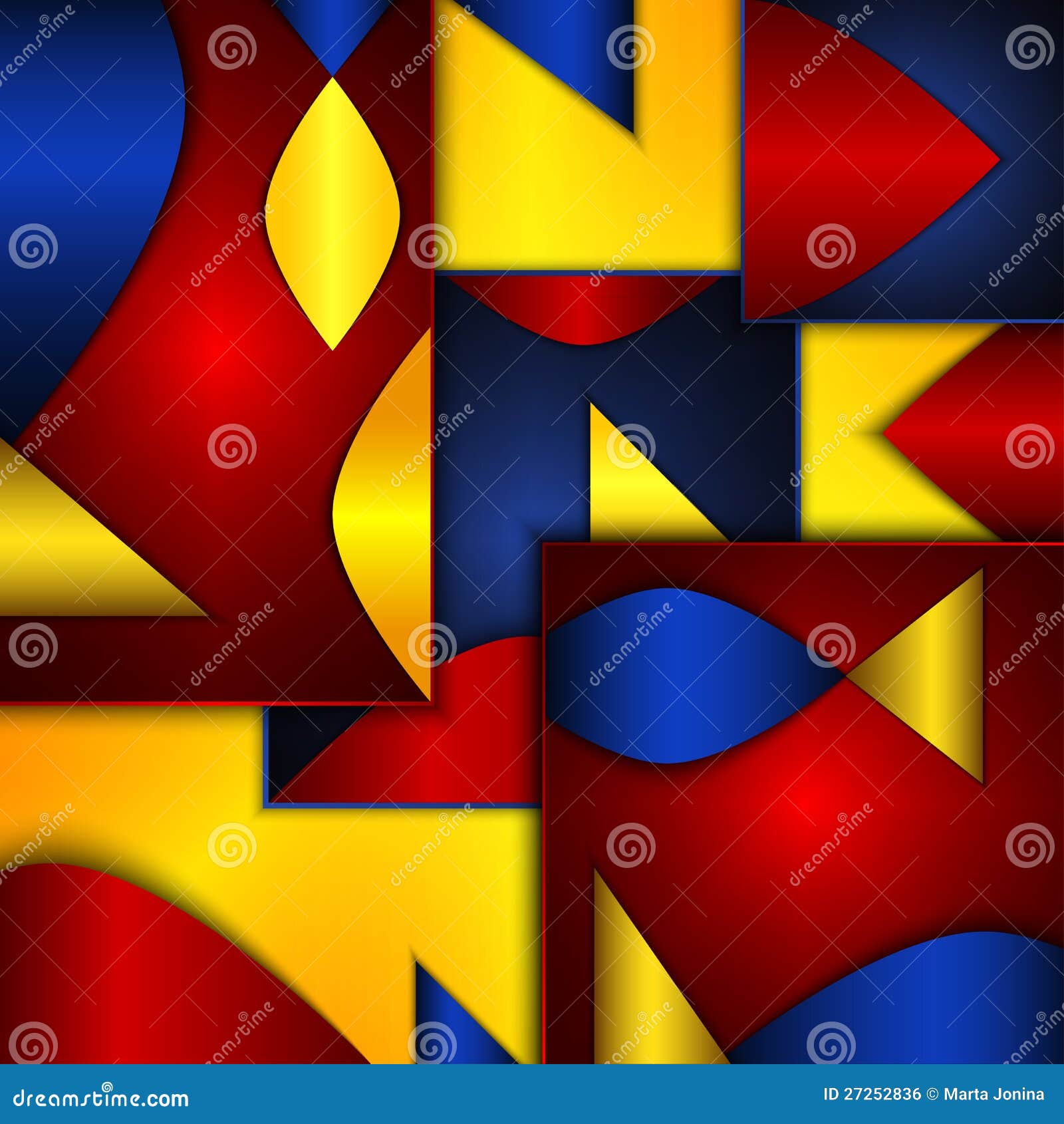 Abstract fish background stock vector. Illustration of square - 27252836