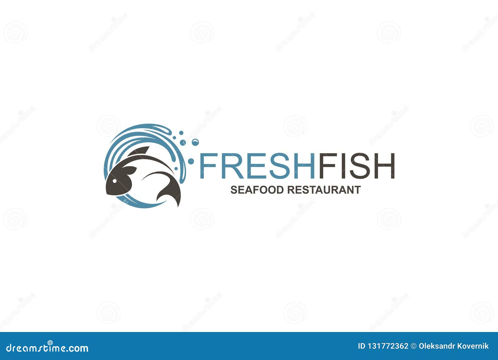 Abstract fish icon stock vector. Illustration of graphic - 131772362