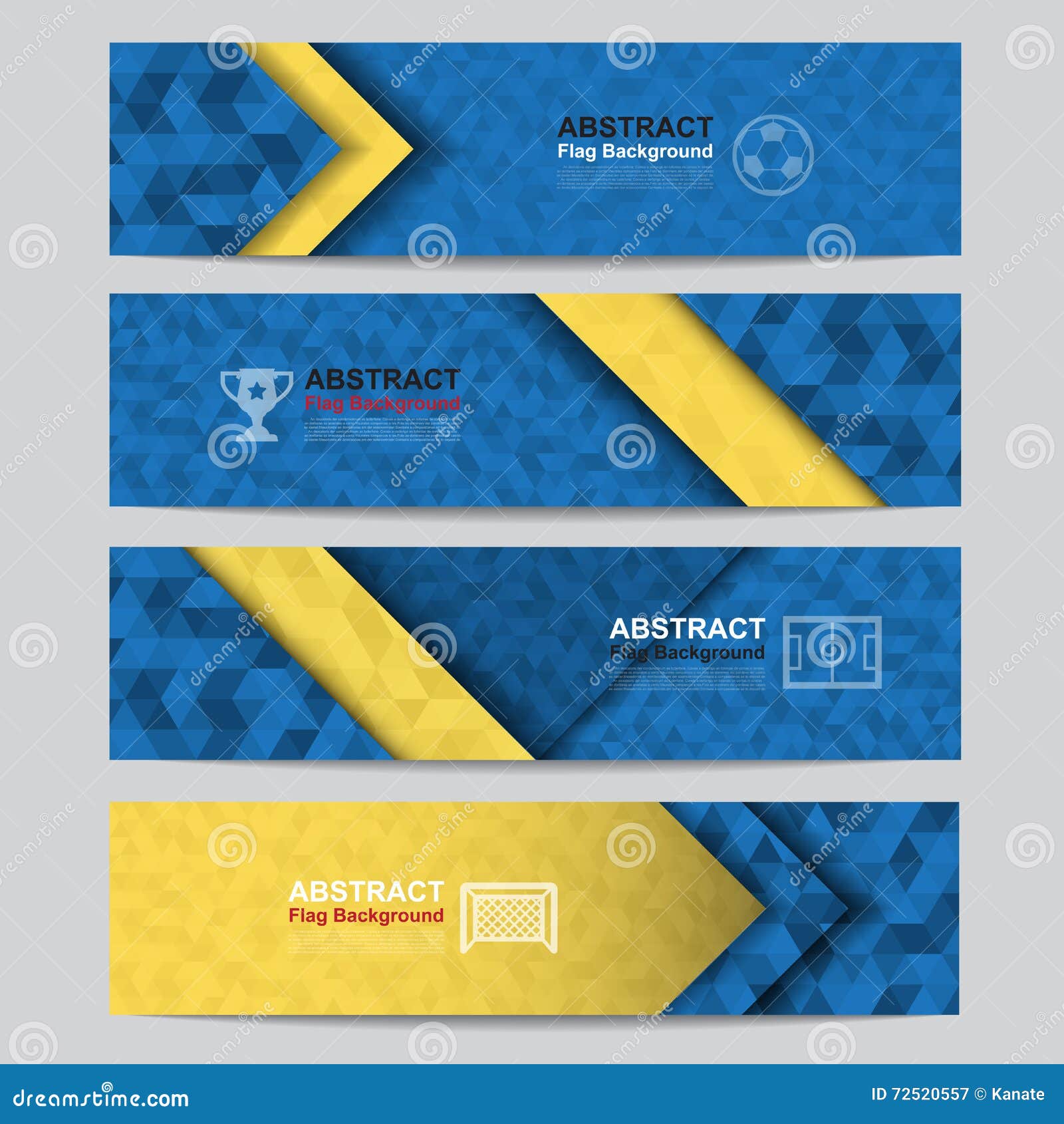 Abstract Flag Colour Background Stock Vector - Illustration of icon ...