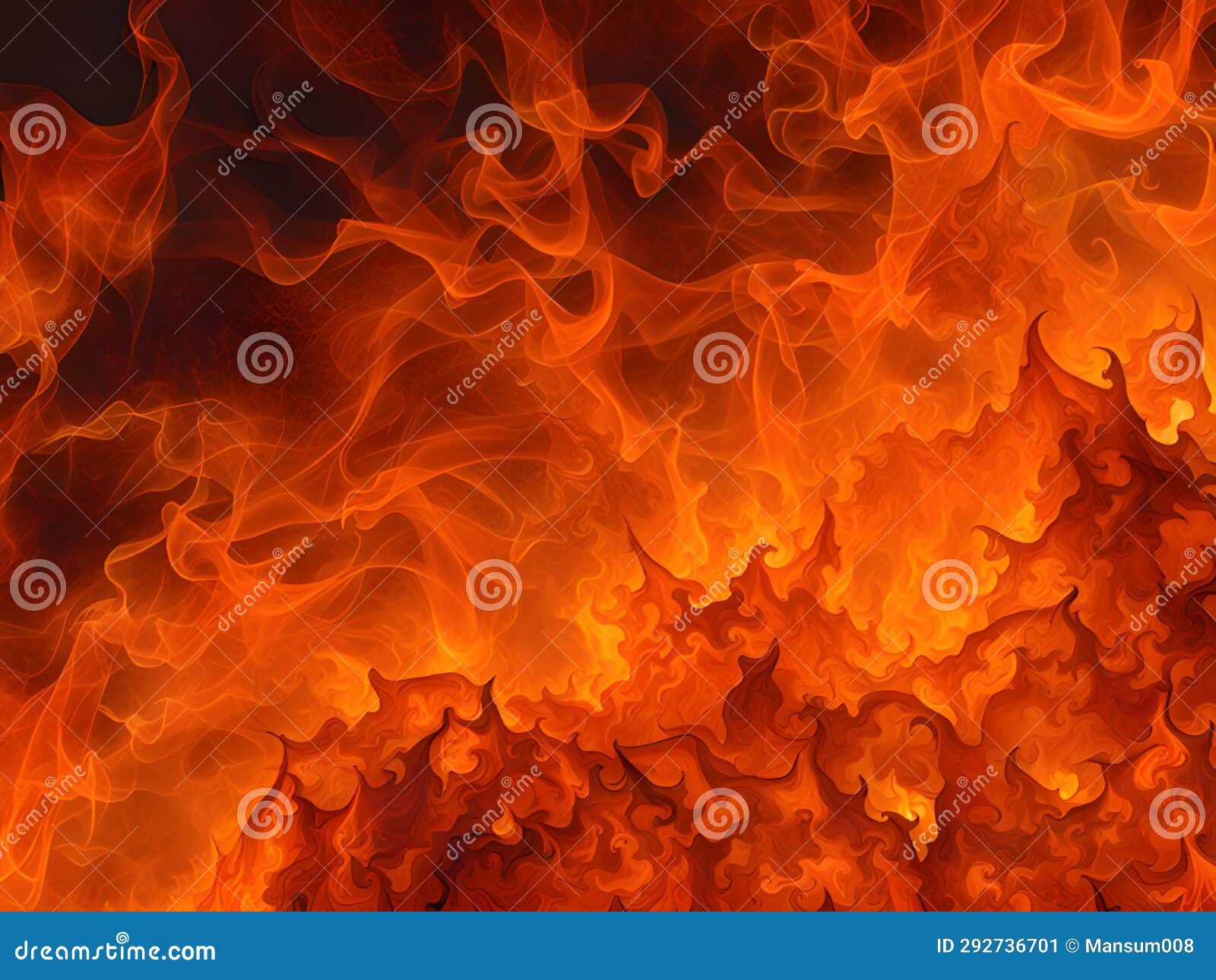 Abstract Flame Fire Texture Background Stock Illustration ...