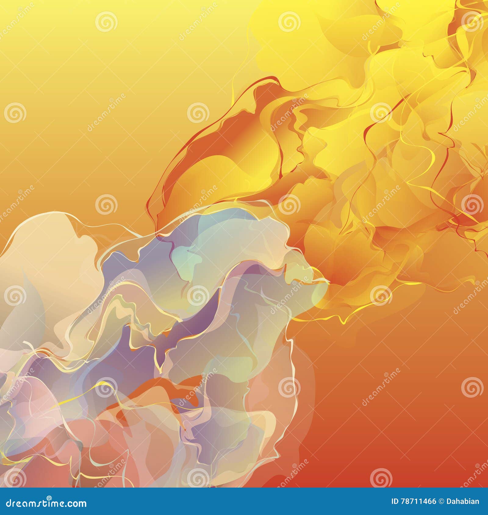 Abstract Flame Background Vector Stock Vector - Illustration of glow ...