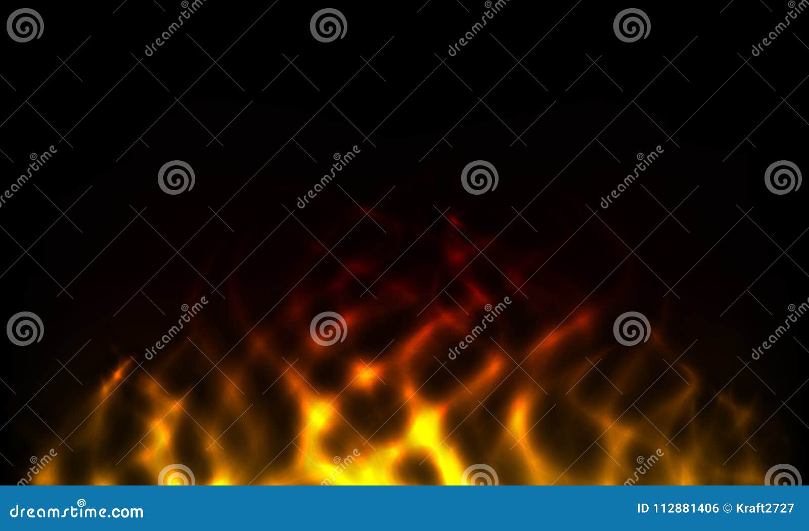 Abstract flame of red fire stock vector. Illustration of flammable ...