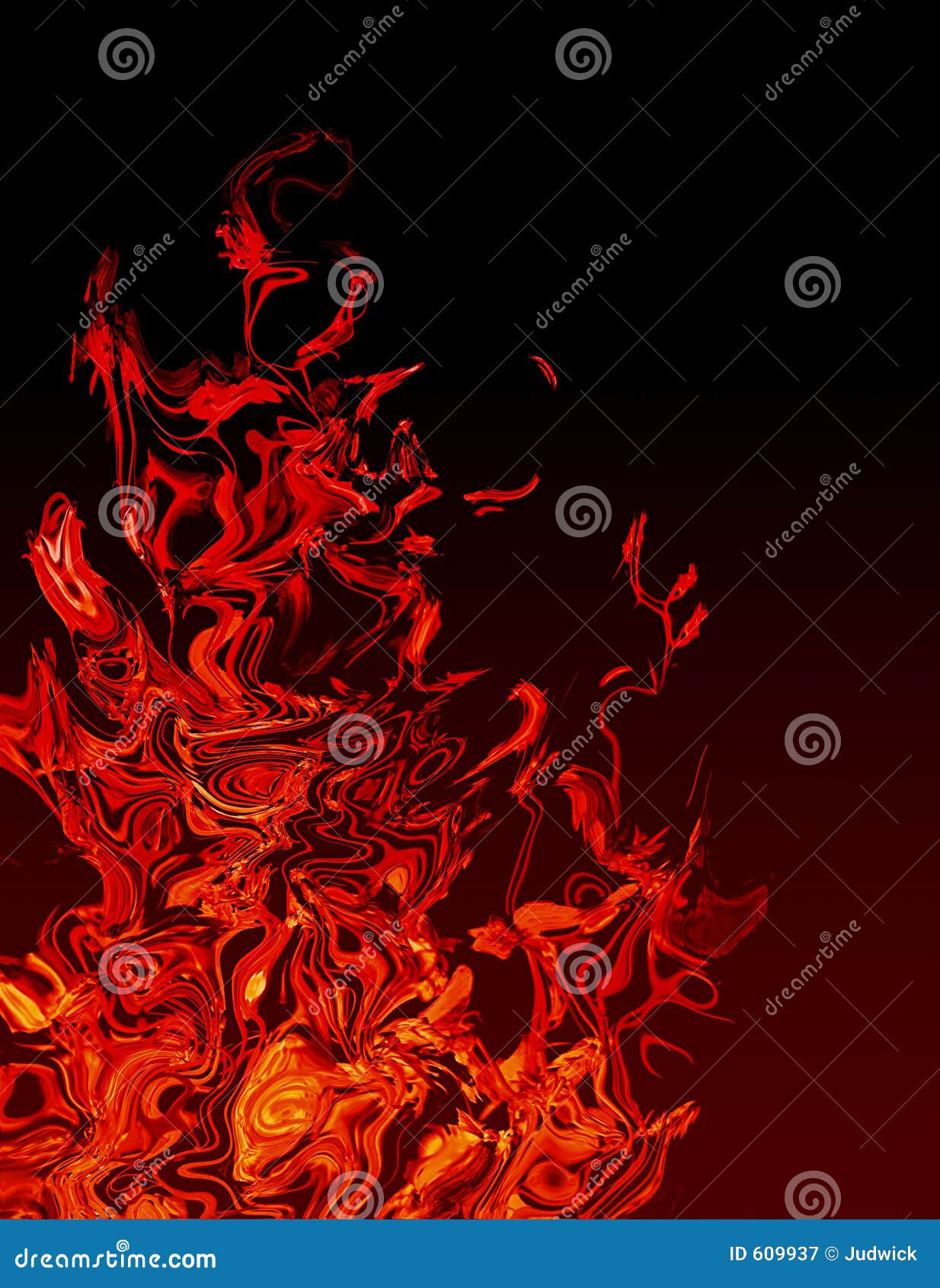 Abstract Flames stock illustration. Illustration of color - 609937