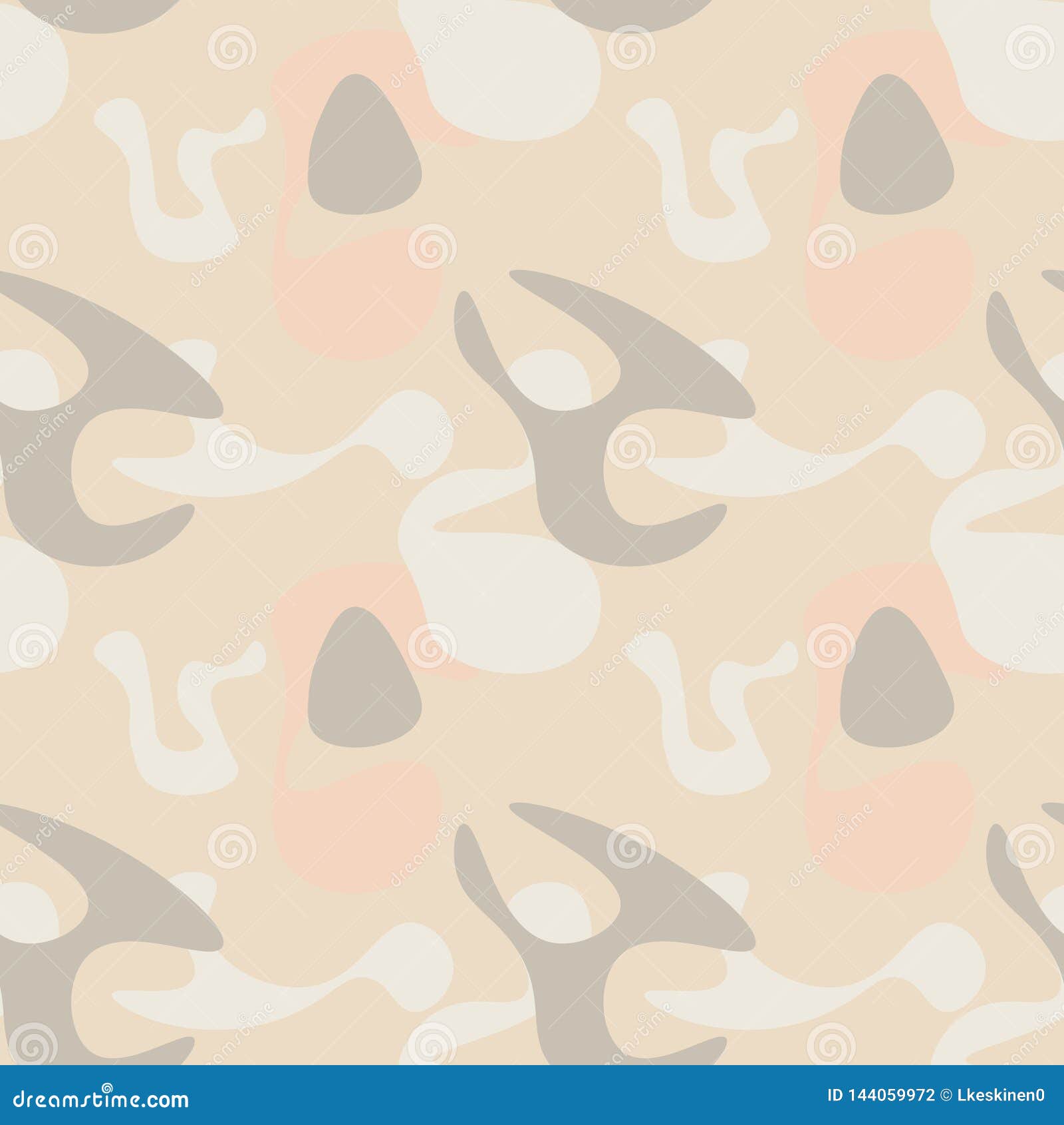 Abstract Flames Camouflage Seamless Pattern Stock Vector - Illustration ...