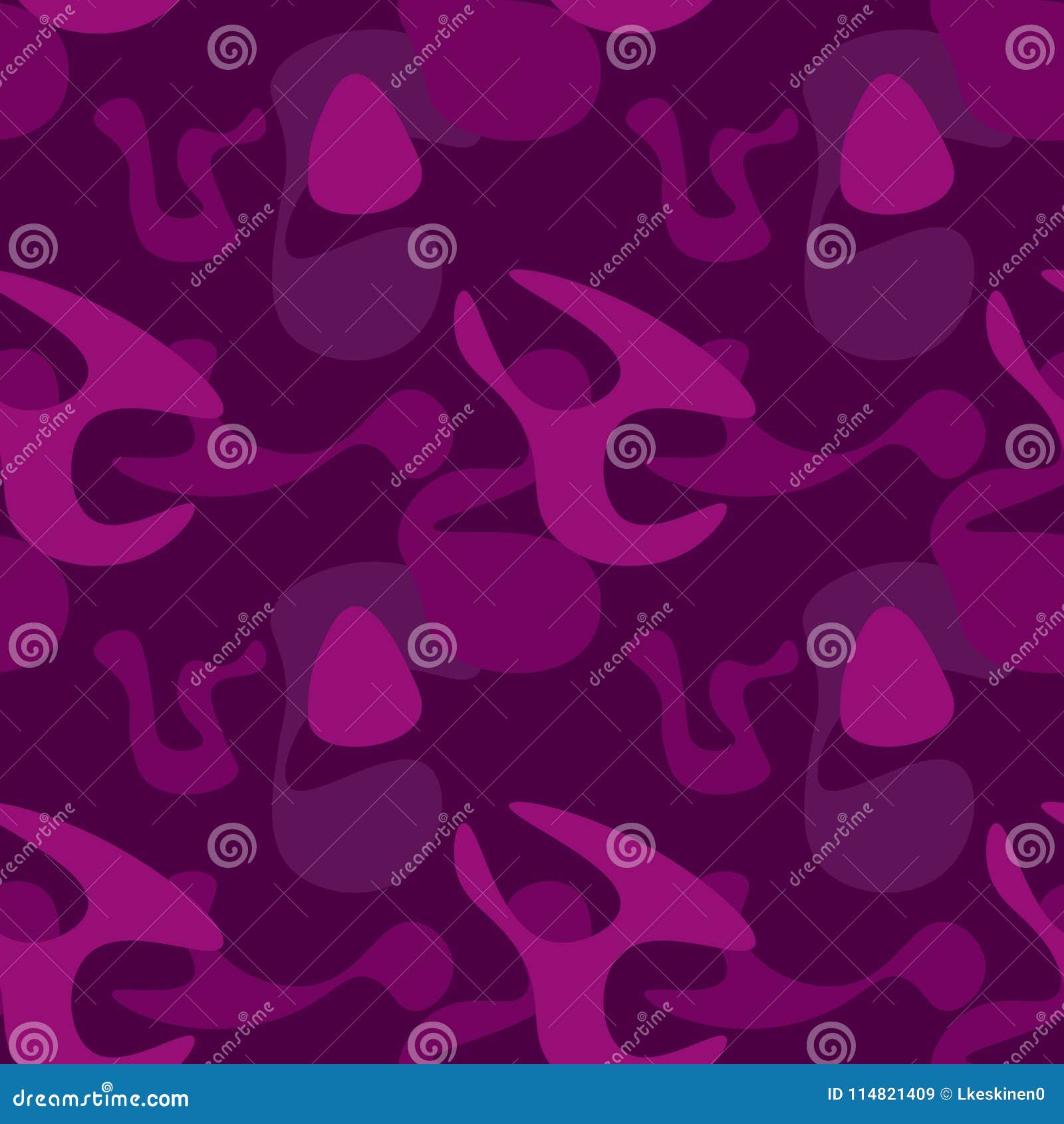 Abstract Flames Camouflage Seamless Pattern Stock Vector - Illustration ...