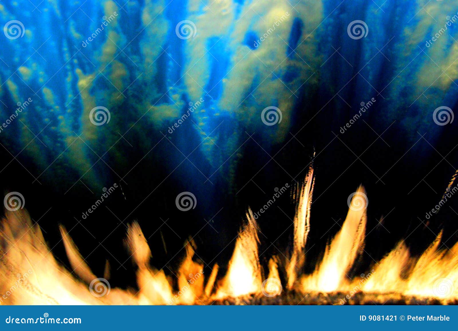 Abstract flames and water stock image. Image of fire, background - 9081421