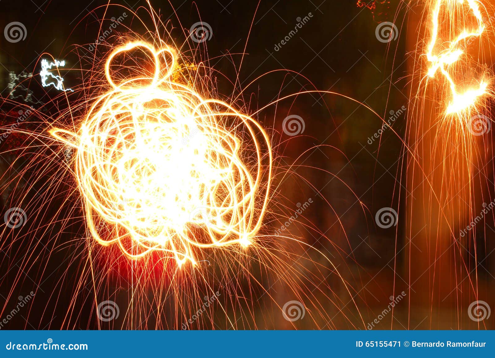 Abstract flare light stock image. Image of fireworks - 65155471