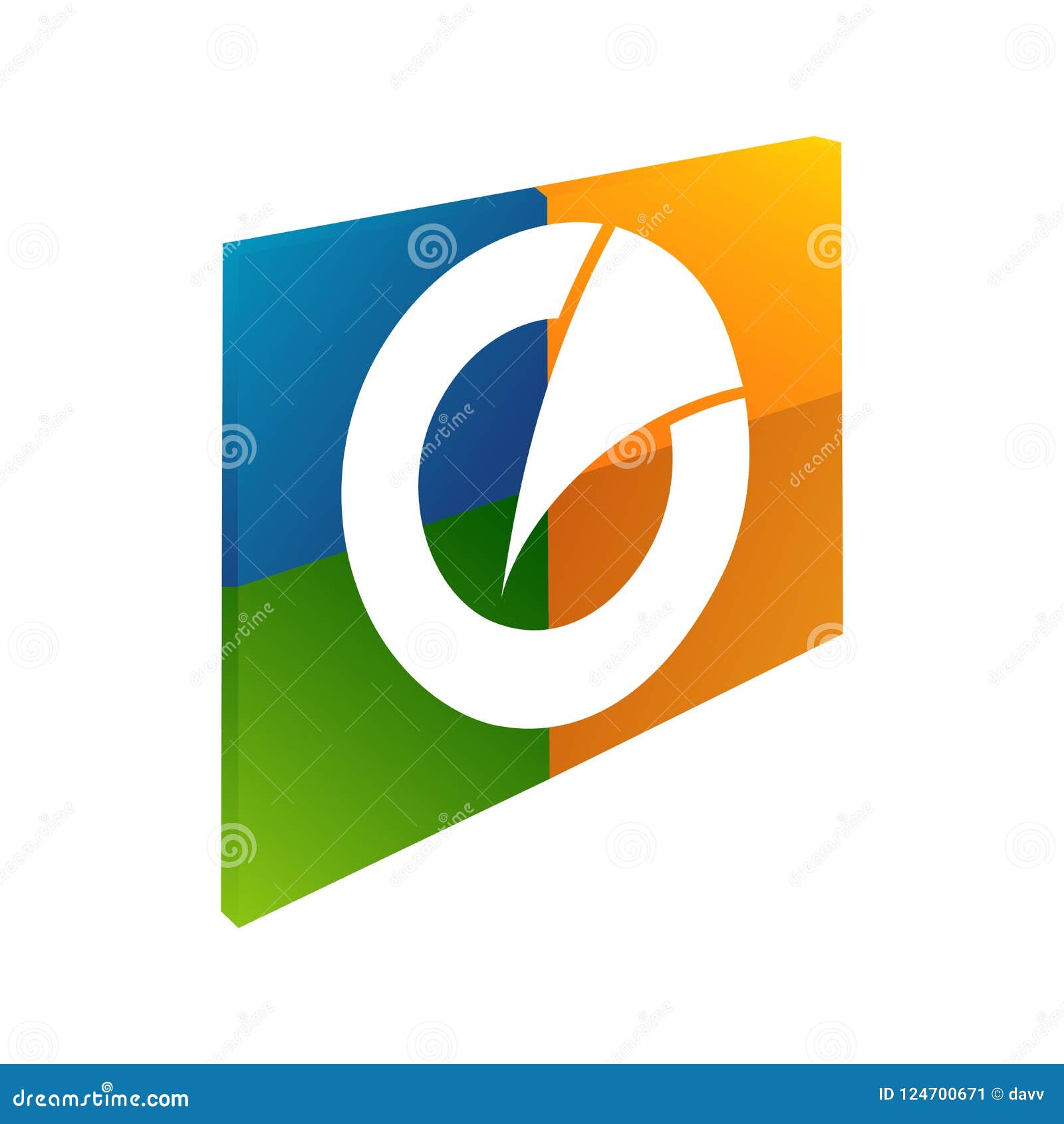 Abstract Flat Circles Vector with Colorful Windows Square Background ...