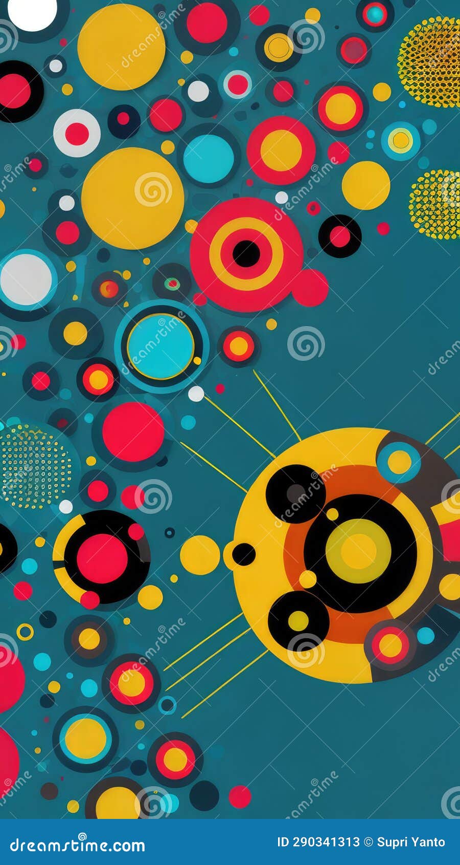 Abstract Flat Concept Creative Colour Design for Background Stock ...