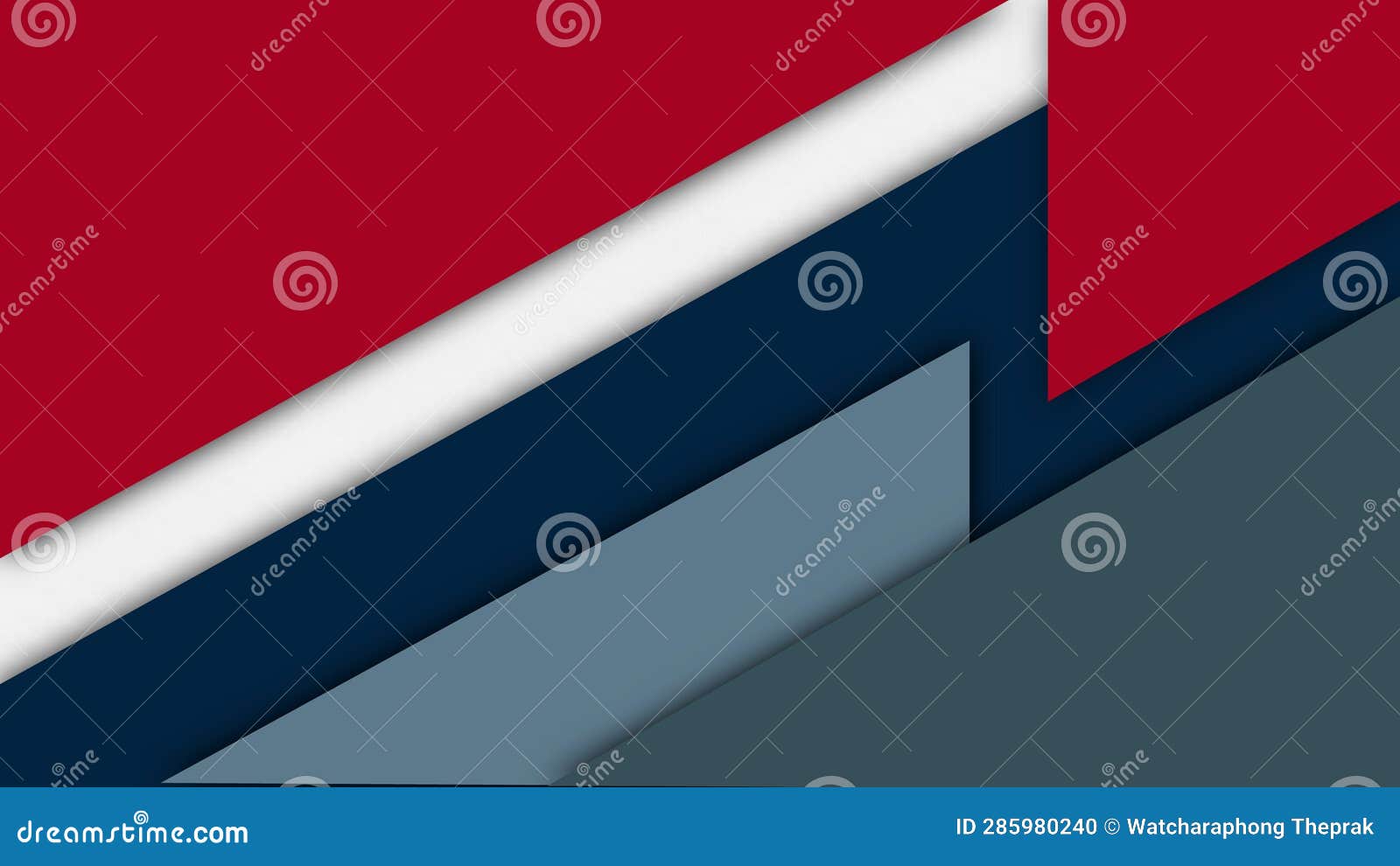 Abstract Flat Geometric Overlap Layout Background Stock Vector ...