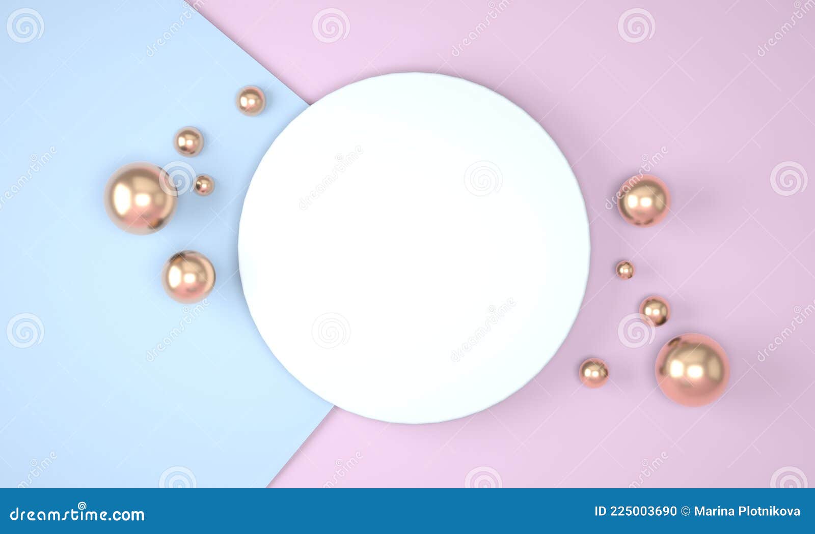 Top View, Abstract Flat Lay Background with Pastel Figure. Creative ...