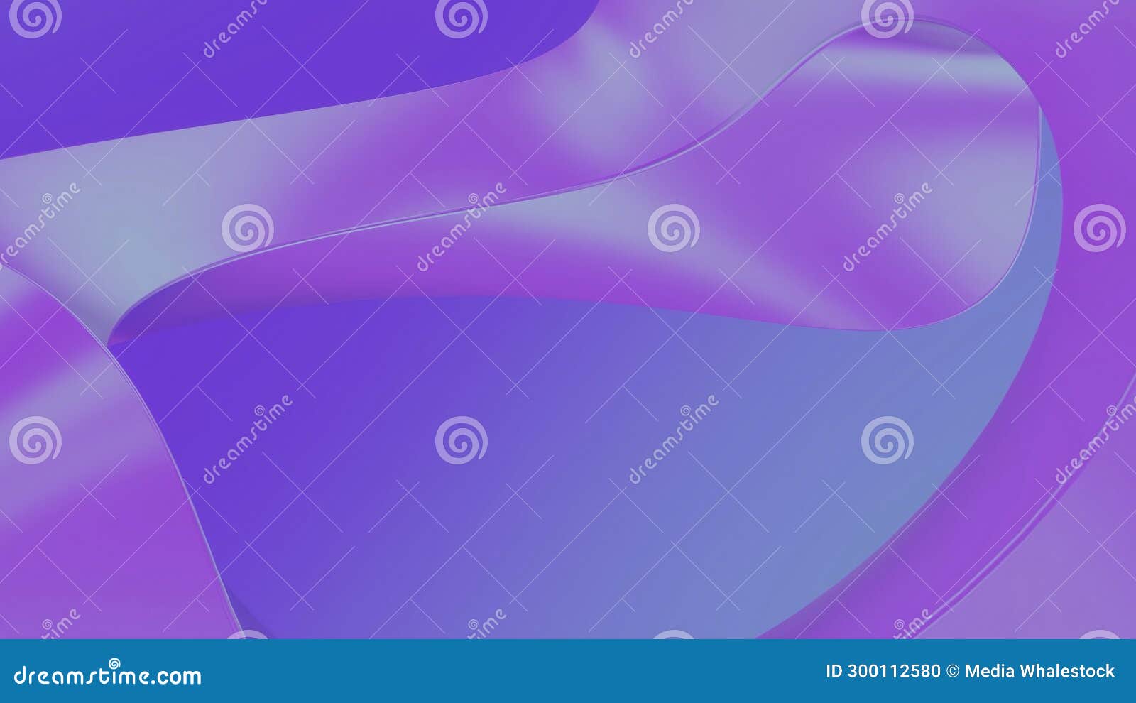Abstract Flexible Purple Bending Shape. Design. Smooth Slowly Moving ...