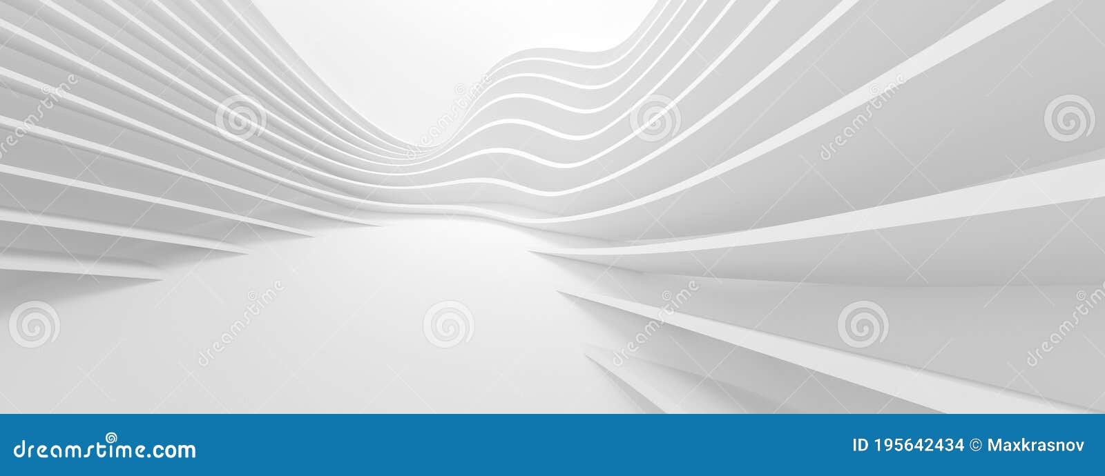 Abstract Floor Background. White Futuristic Texture Stock Illustration ...