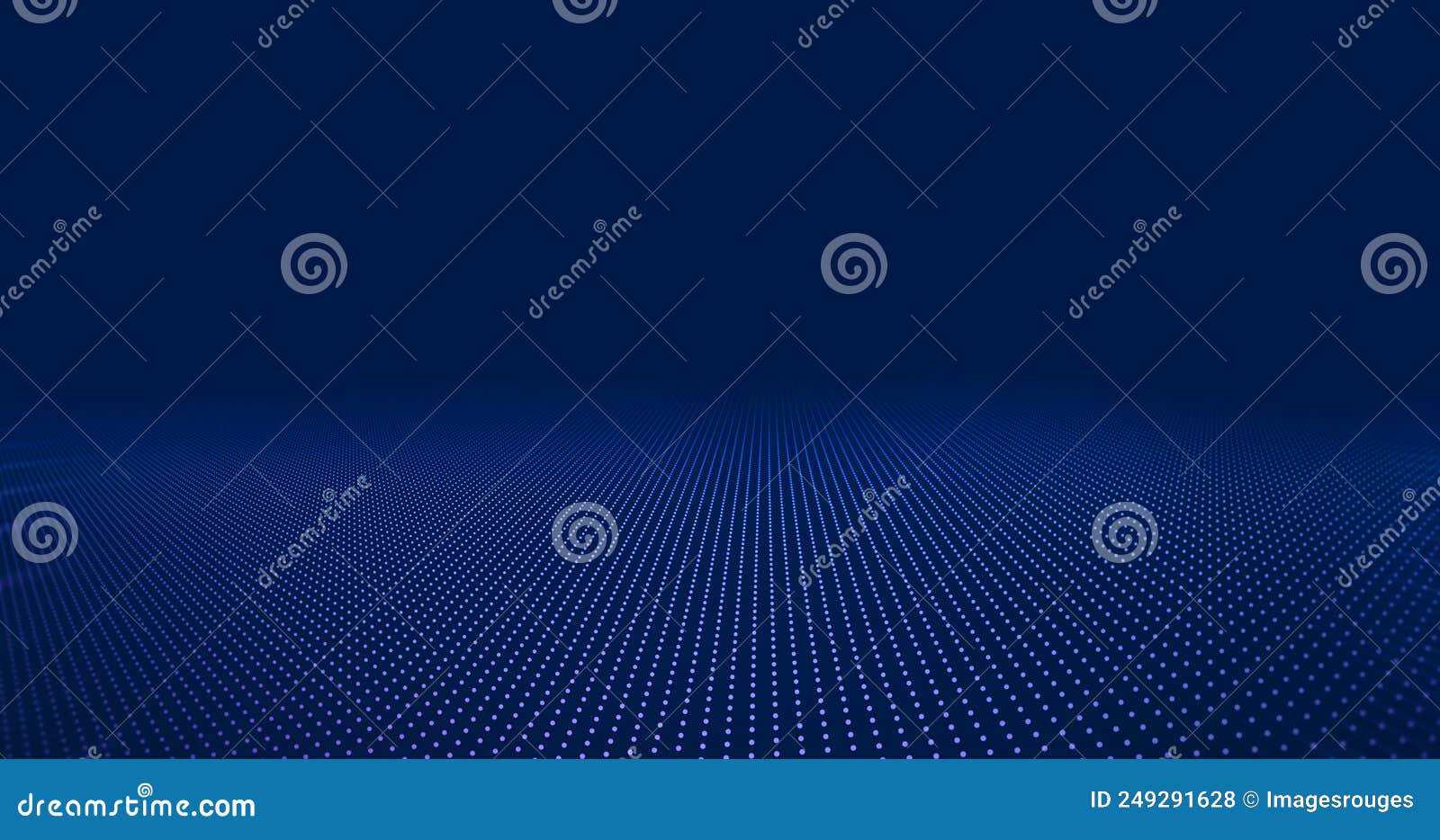 Abstract Floor Technology Background with Blue Led Light. Metaverse ...