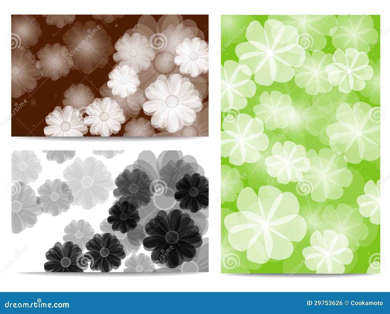 Abstract flora background stock vector. Illustration of graphic - 29753626