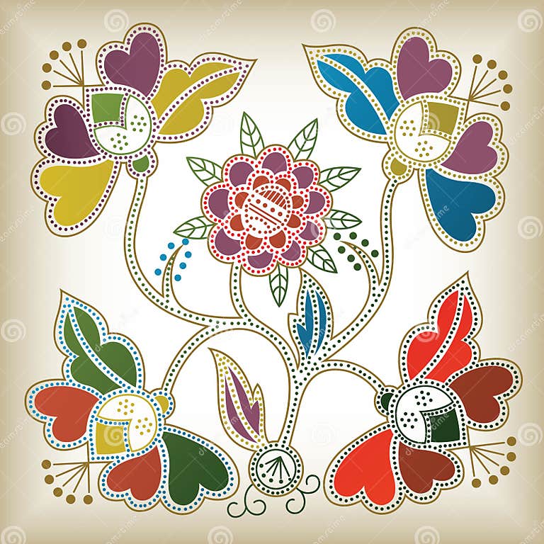 Abstract floral stock vector. Illustration of nature, graphic - 8731862