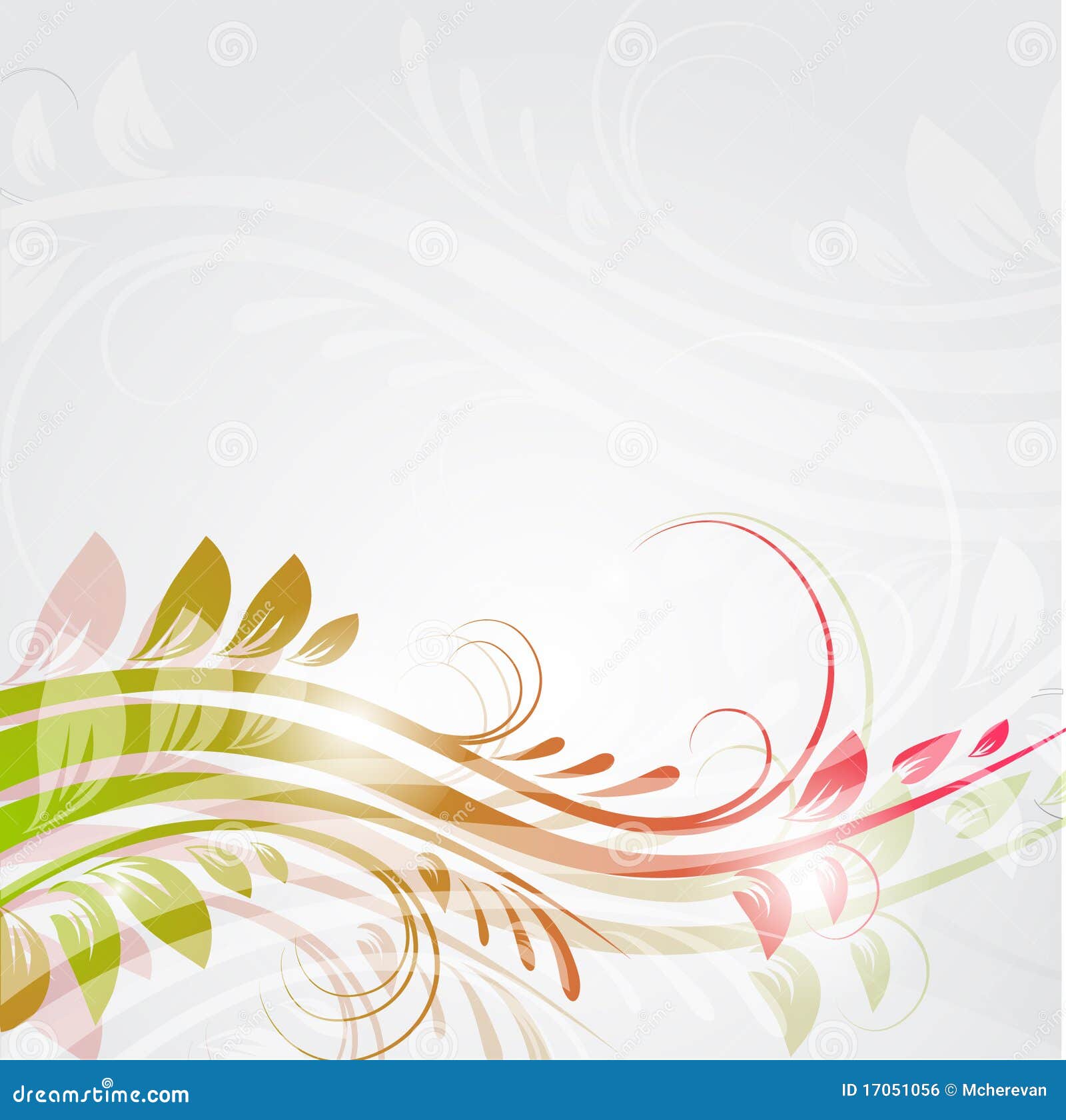 Abstract floral background stock vector. Illustration of design - 17051056