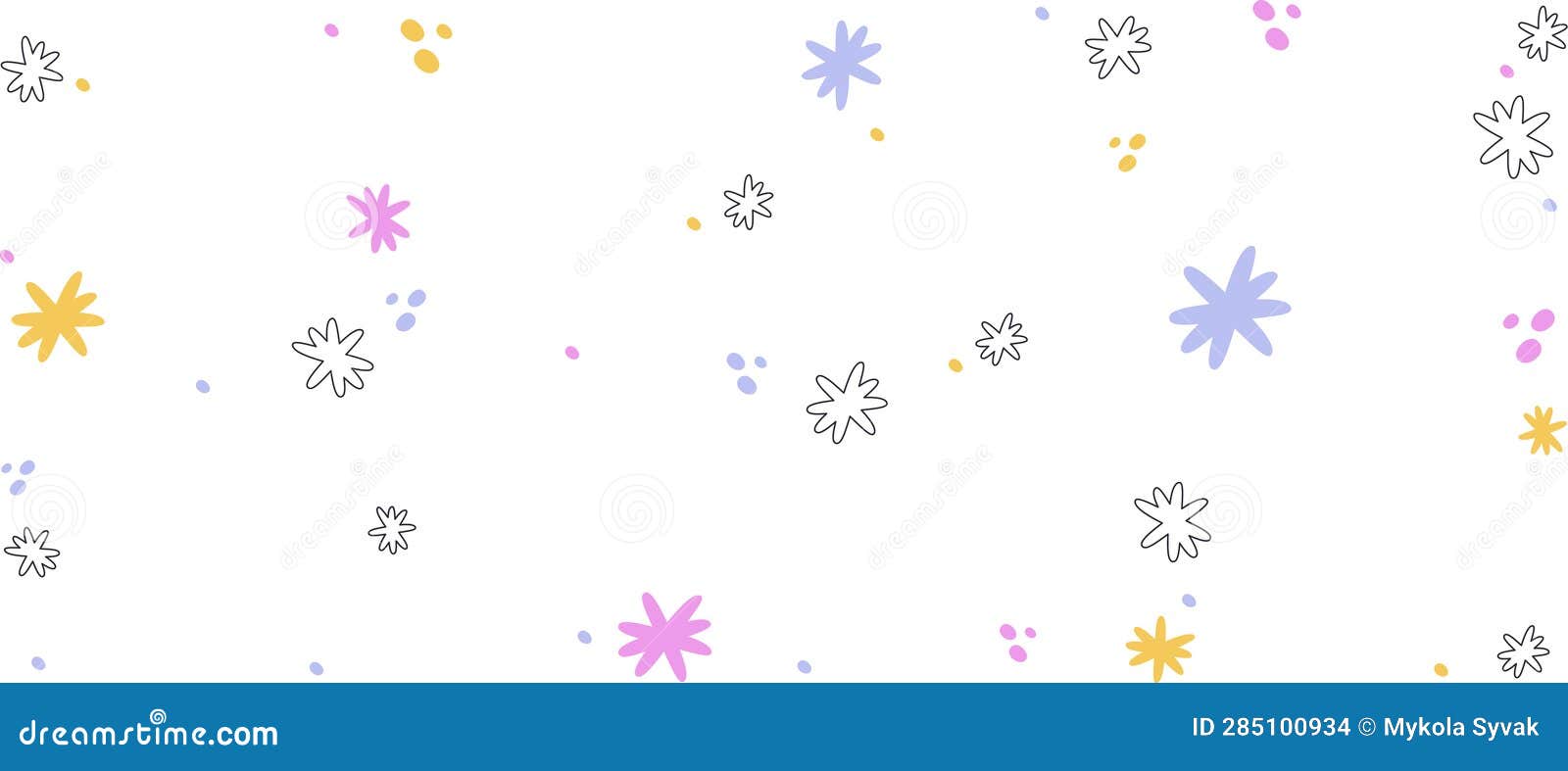 Abstract Floral Background Pattern Stock Vector - Illustration of ...