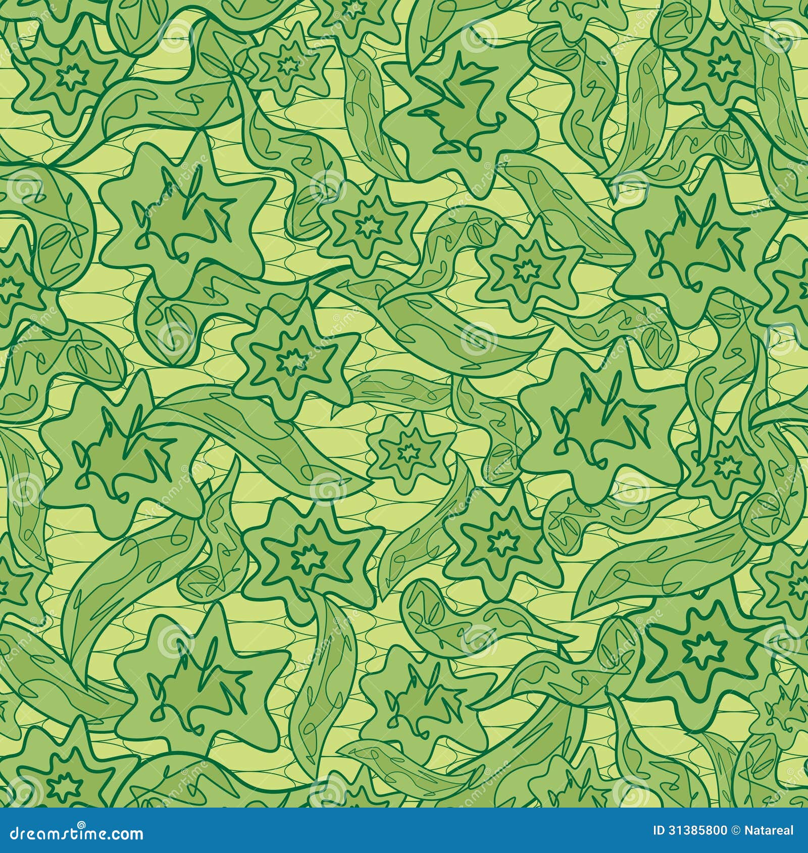 Abstract Floral Camouflage Pattern Stock Vector - Illustration of ...