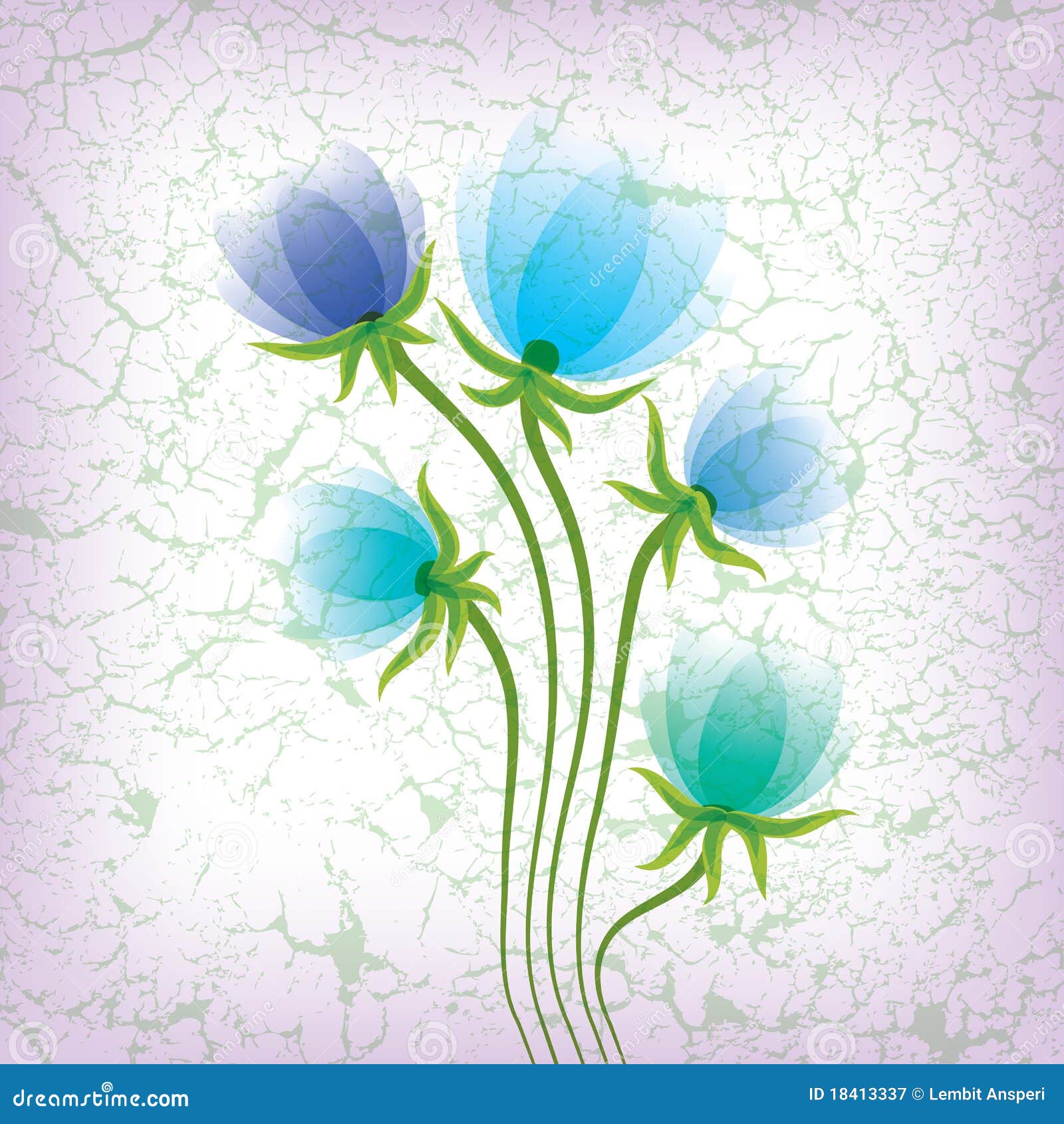 Abstract Floral Illustration Stock Vector - Illustration of circle ...