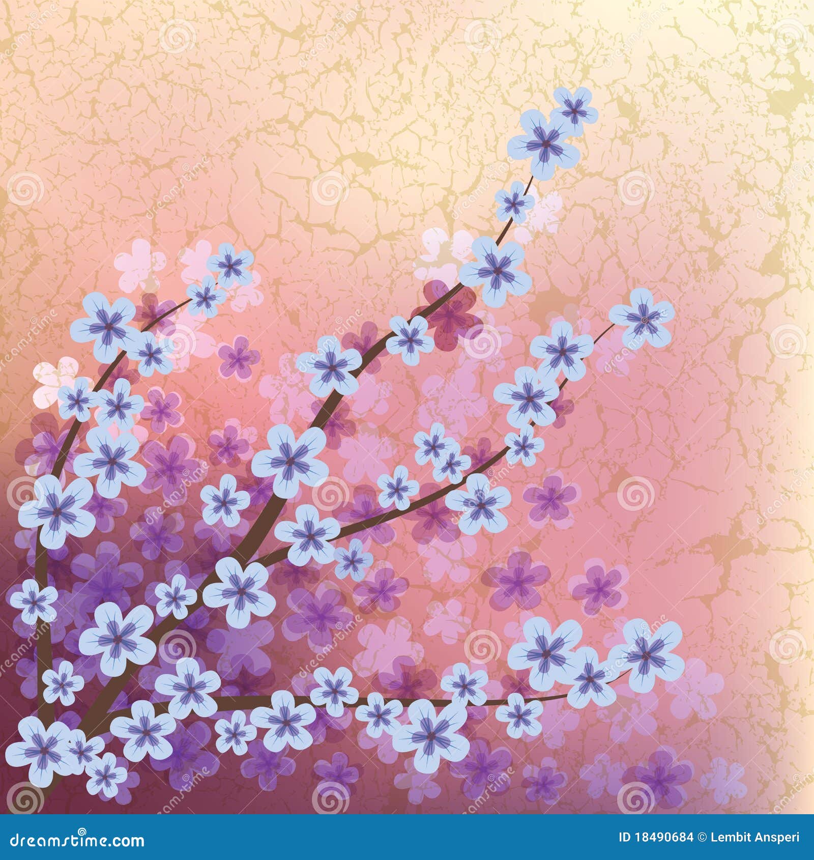 Abstract Floral Illustration Stock Vector - Illustration of nature ...