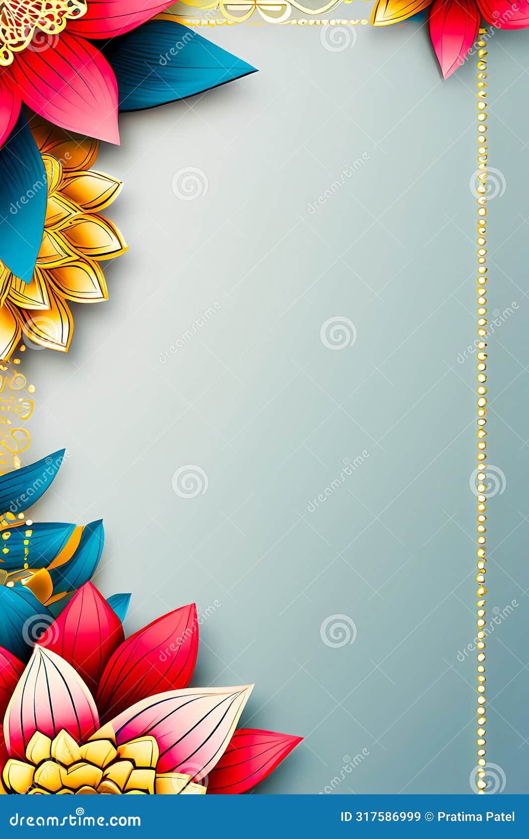 Abstract Floral Pattern Background, Graphic Design, Flower Illustration ...