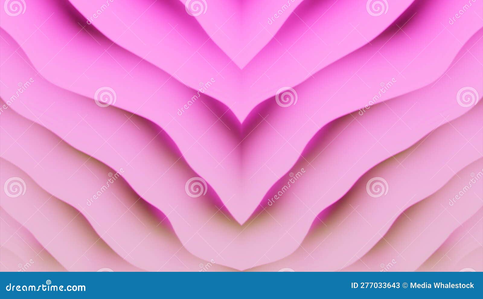 Abstract Floral Pattern with Layers of Petals. Design. Beautiful ...