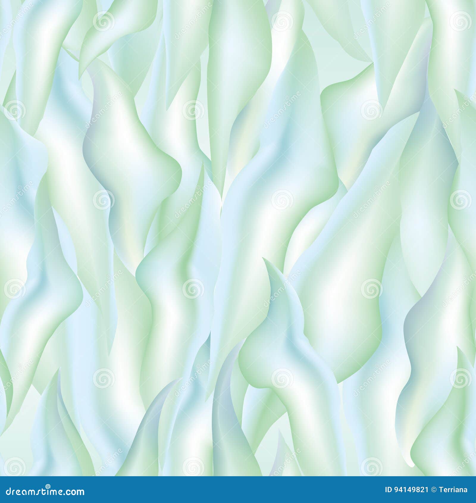 Abstract Flow Background. Floral Blur Seamless Pattern Stock ...