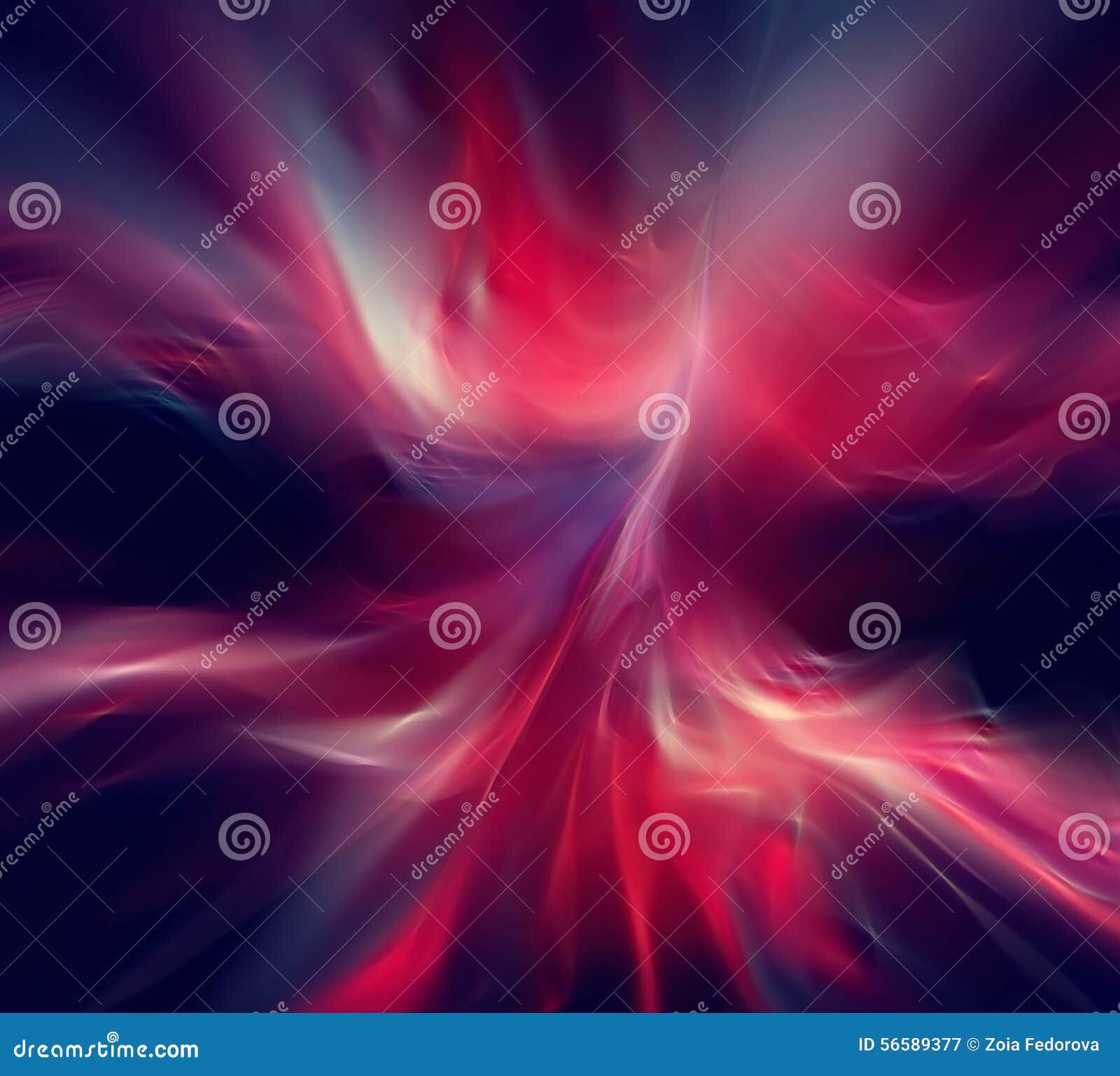Abstract flow of energy stock illustration. Illustration of futuristic ...