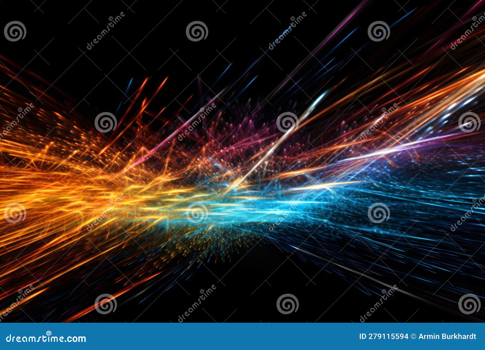 Abstract Flow of Light in Waves for Texture Elements As Background ...