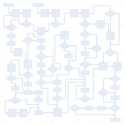 Abstract Flowchart Background Stock Illustration - Illustration of ...