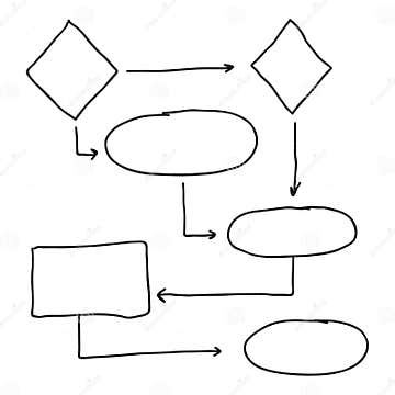 Abstract flowchart vector stock vector. Illustration of connect - 182969776