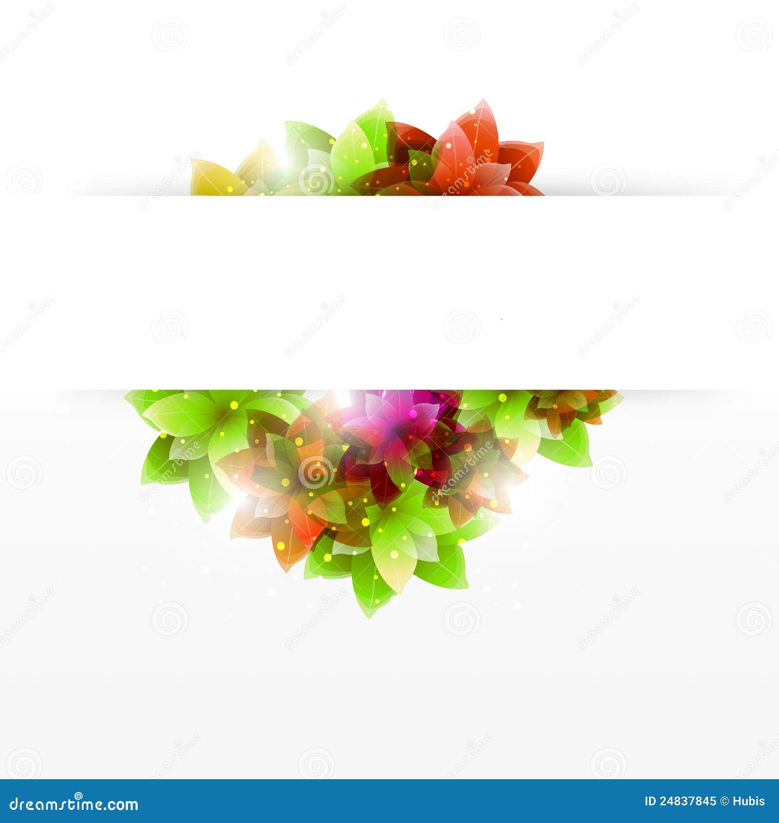 Abstract flower gift card stock vector. Illustration of beauty - 24837845