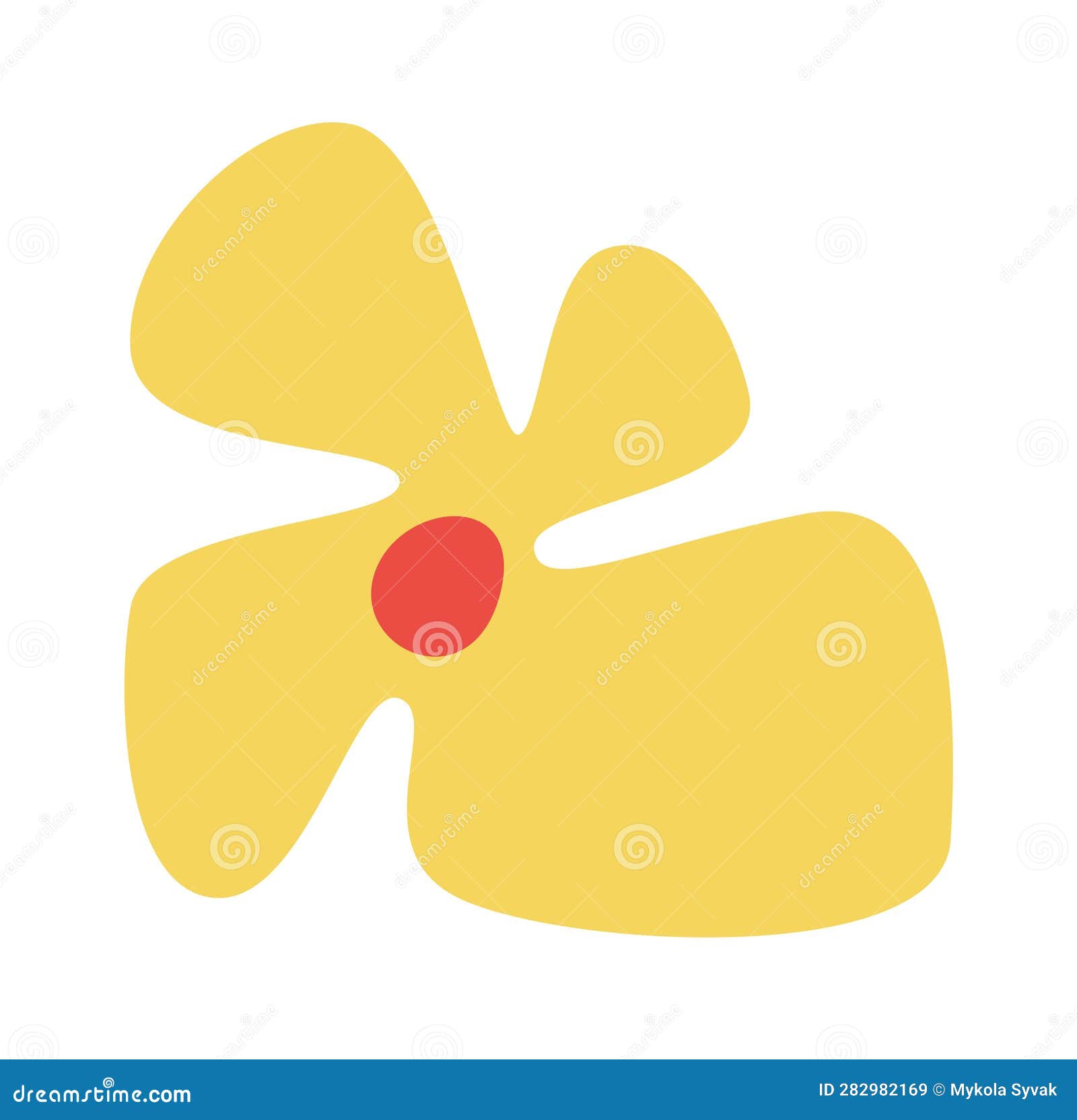 Abstract Flower Head stock vector. Illustration of modern - 282982169