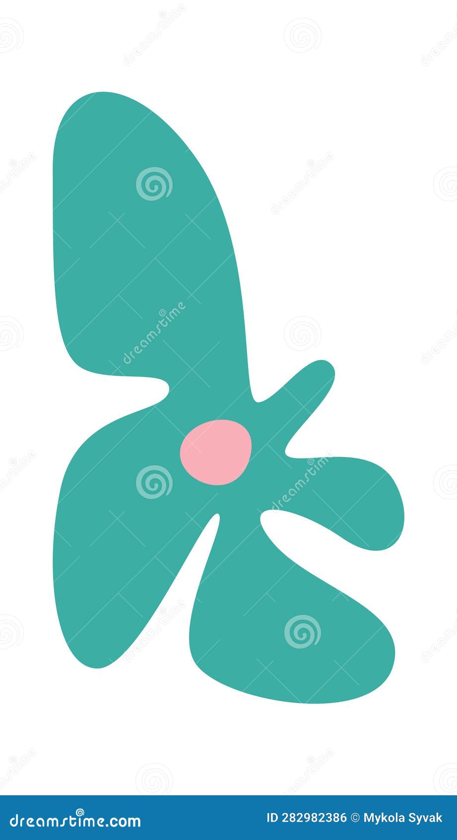 Abstract Flower Head stock vector. Illustration of summer - 282982386