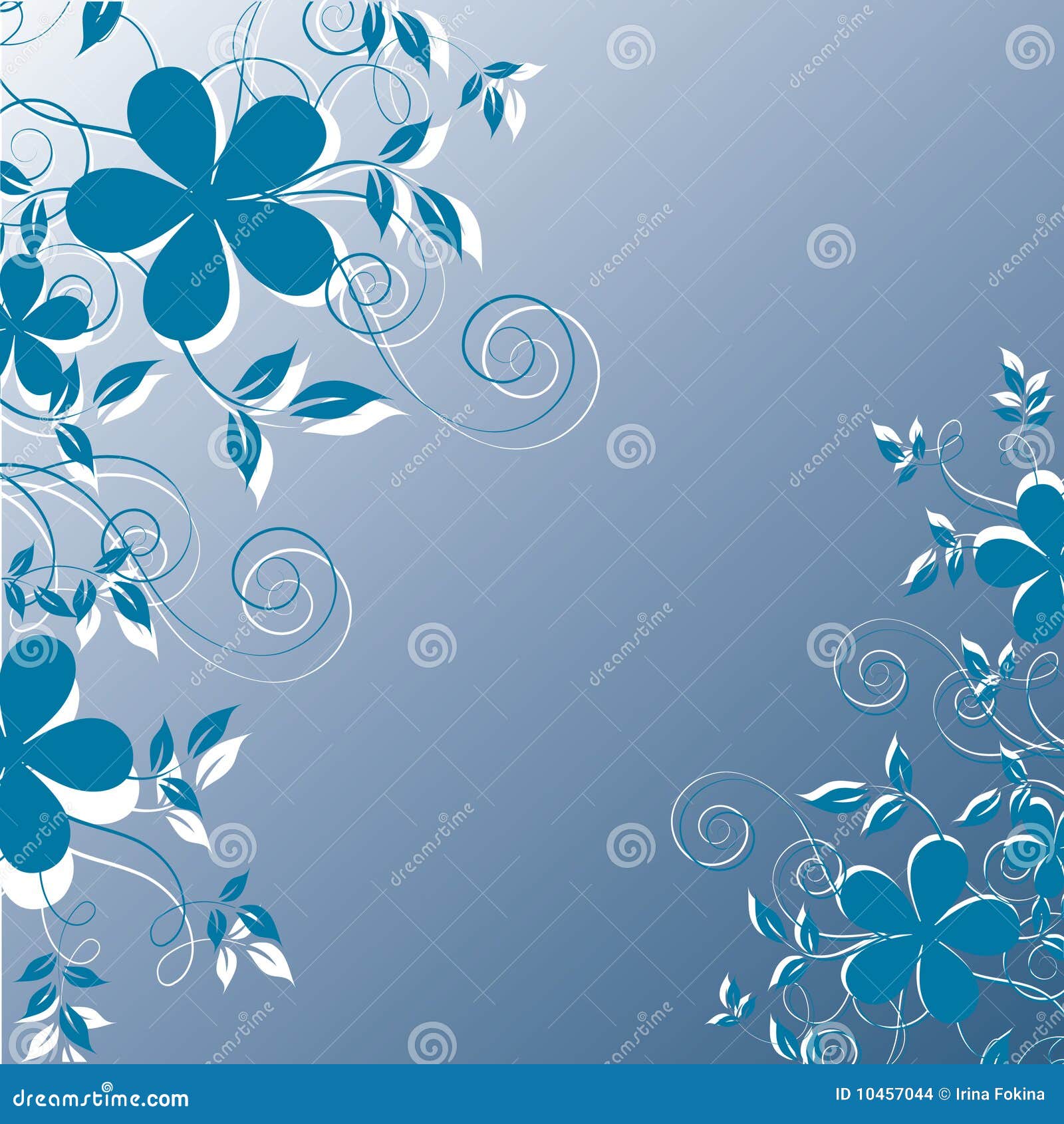 Abstract Flowers Background Stock Vector - Illustration of floral ...