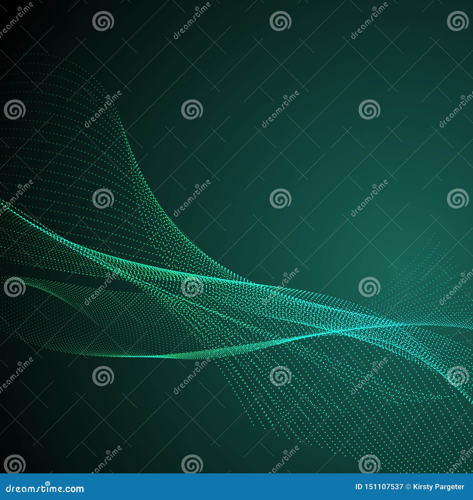 Abstract Flowing Dots Background Stock Vector - Illustration of graphic ...