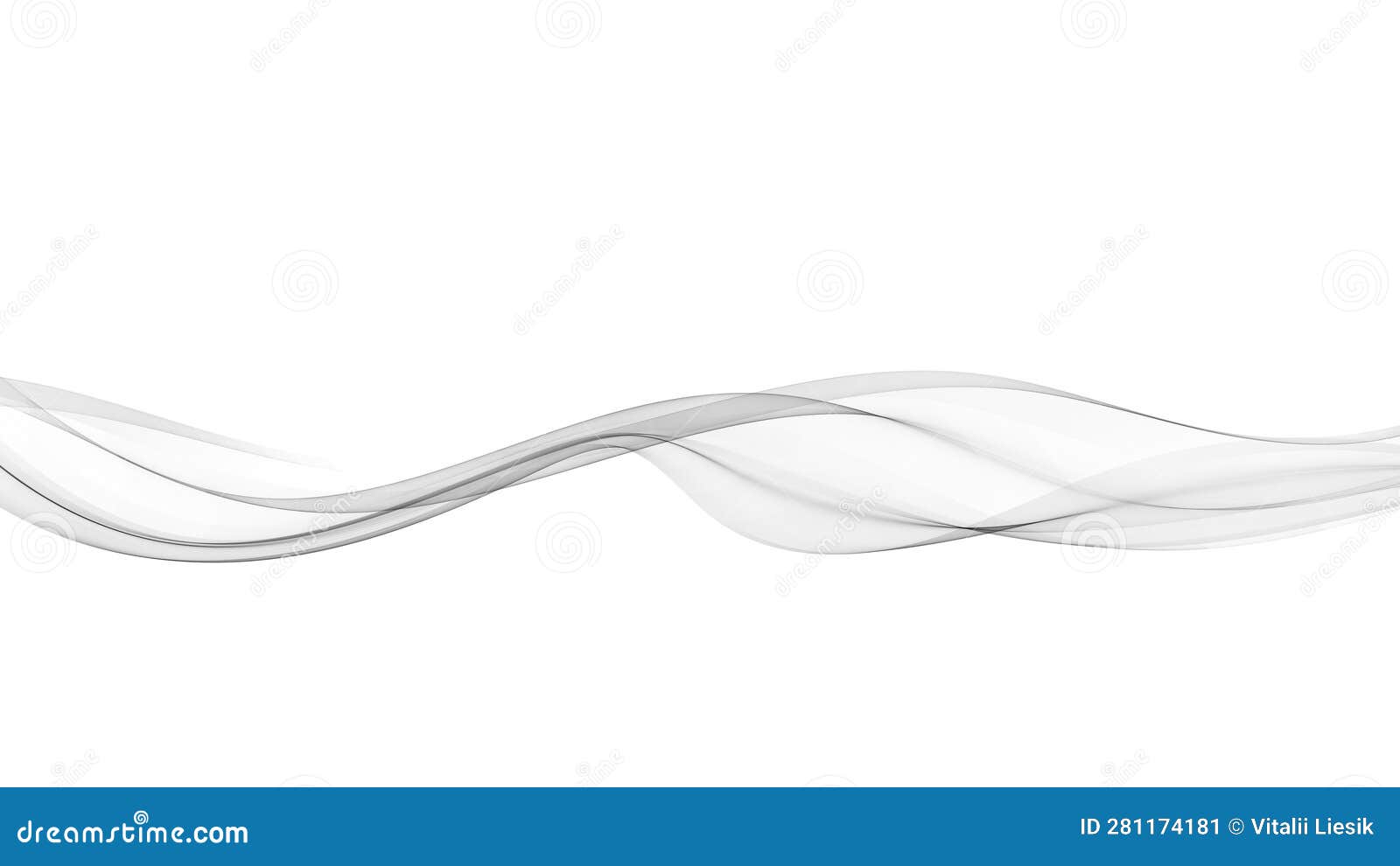 Abstract Flowing Elegant Smooth Swoosh Speed Gray Wave Modern Flow ...