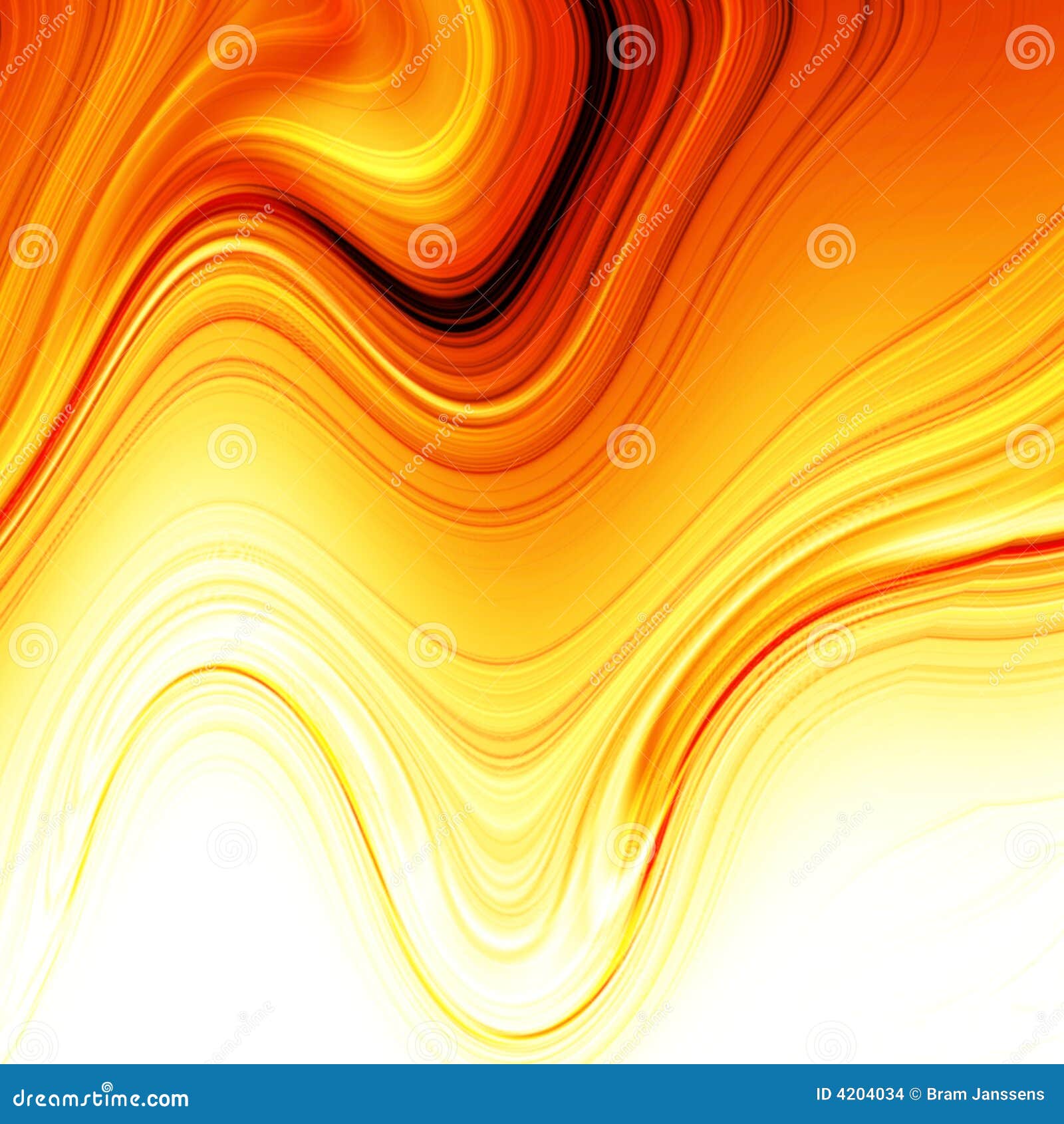 Abstract flowing fire stock illustration. Illustration of swirling ...