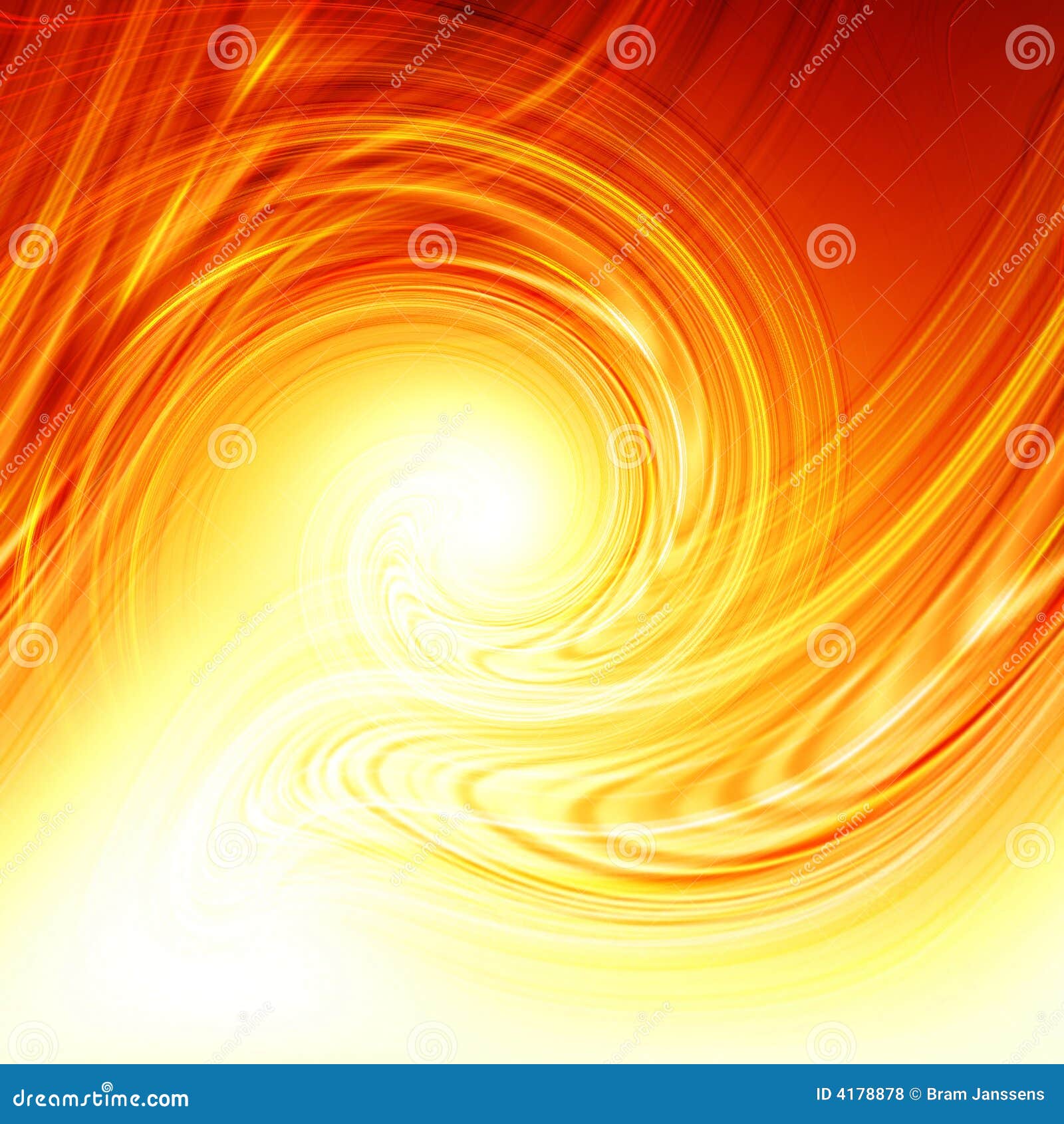Abstract Flowing Fire Background Stock Illustration - Illustration of ...